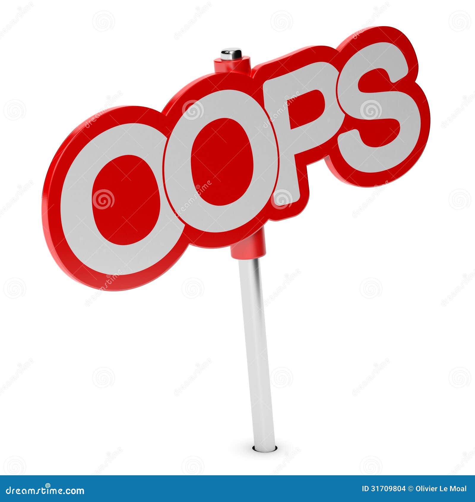 Interjection, OOPS tag stock illustration. Illustration of whoops ...