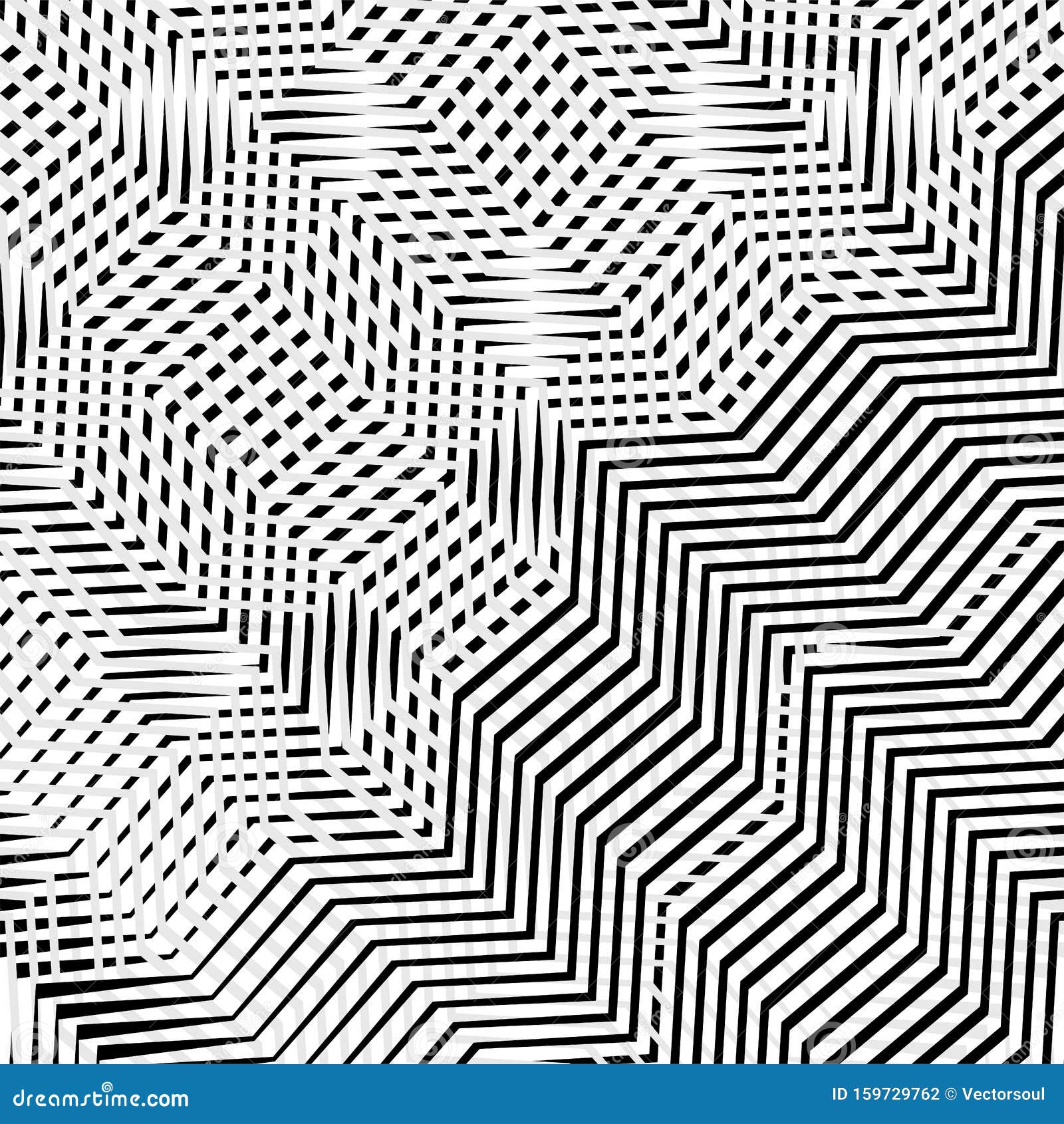 Interlace, Interlocking Lines. Curve, Flex Intersecting Lines Grid ...