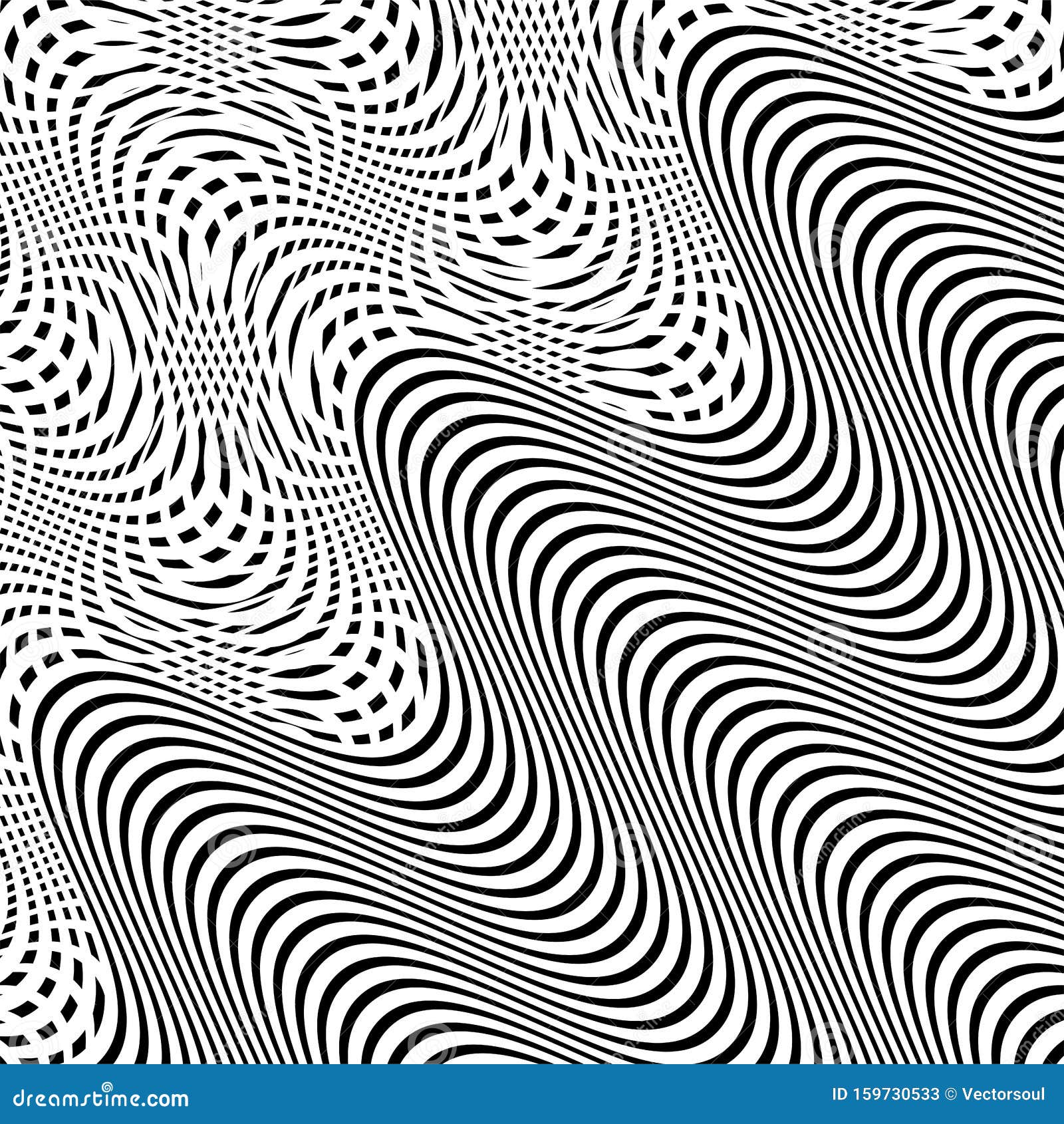 Interlace, Interlocking Lines. Curve, Flex Intersecting Lines Grid ...