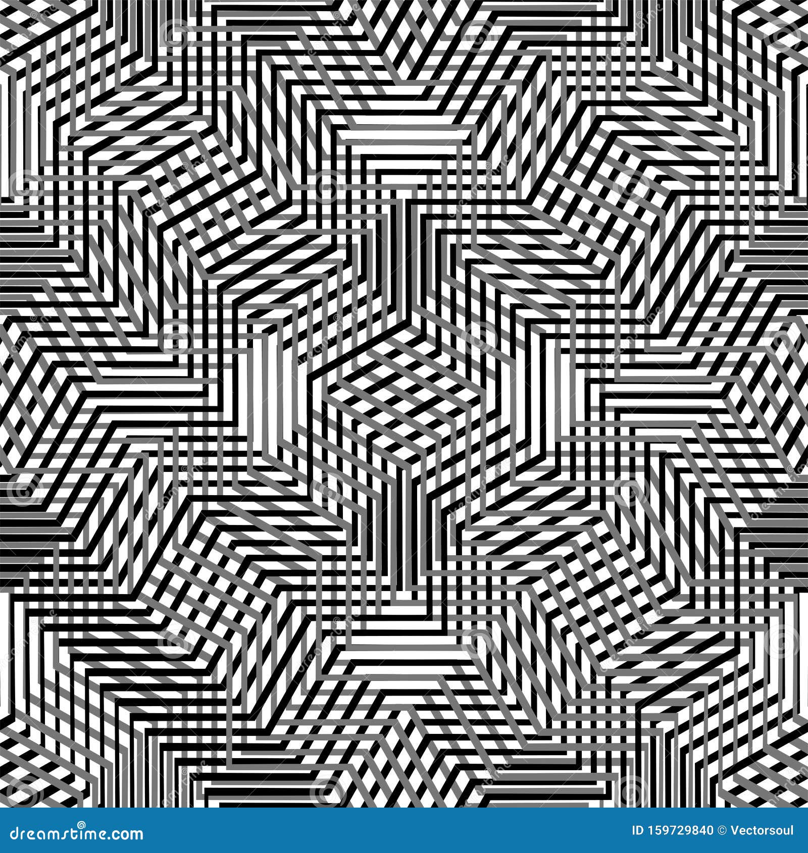 Interlace, Interlocking Lines. Curve, Flex Intersecting Lines Grid ...