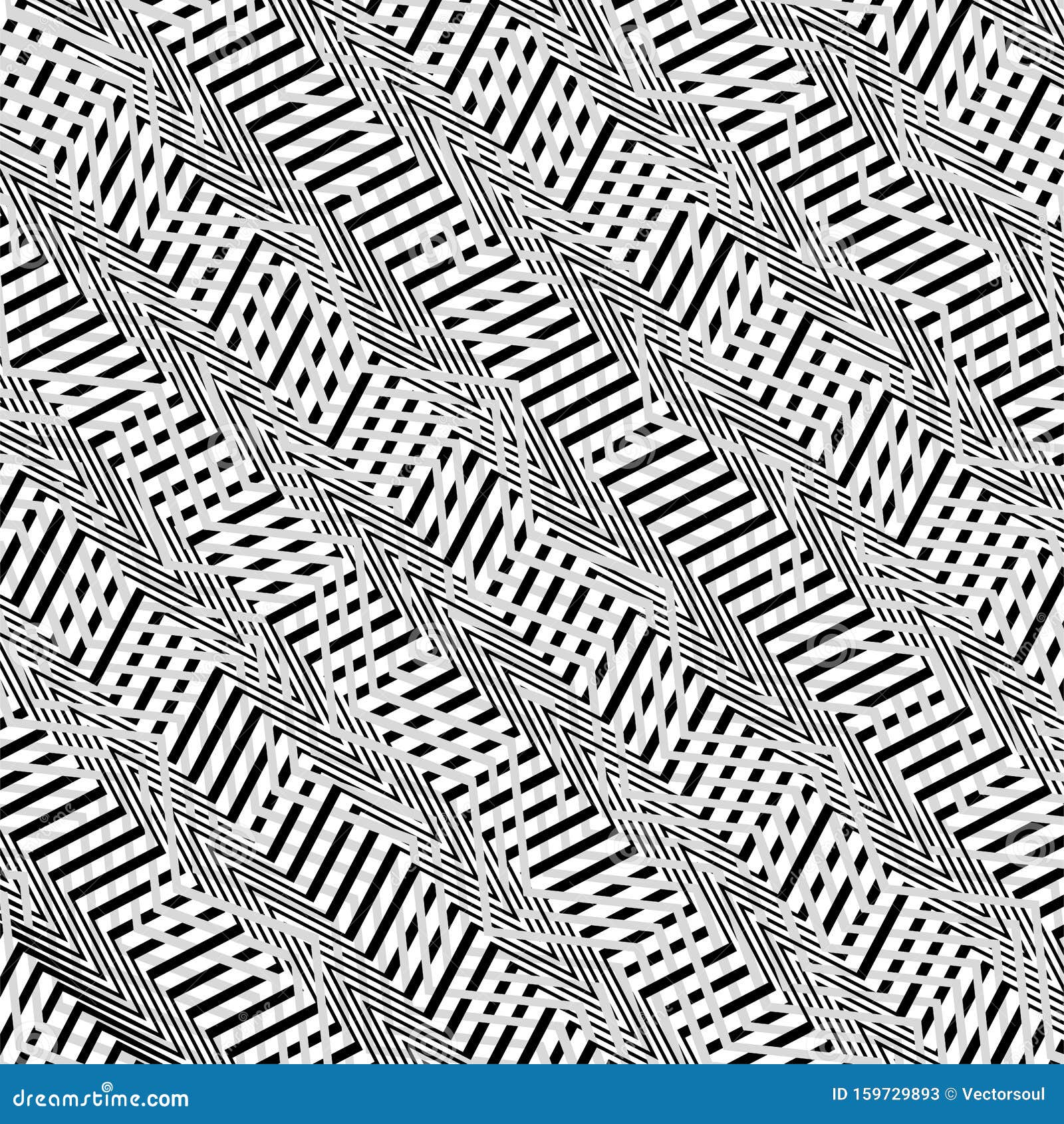 Interlace, Interlocking Lines. Curve, Flex Intersecting Lines Grid ...