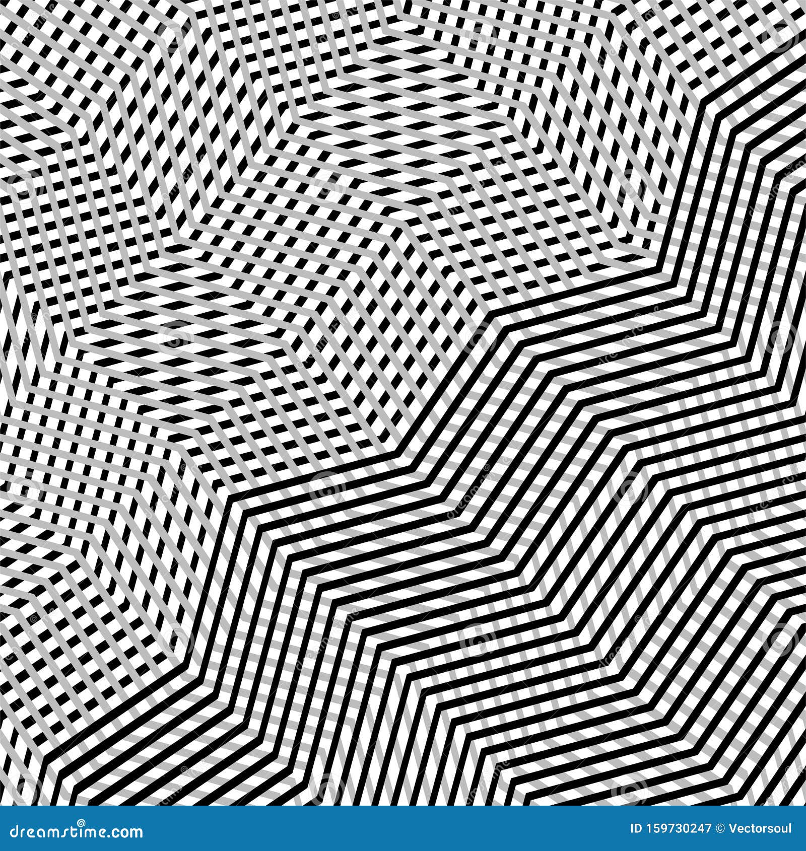 Interlace, Interlocking Lines. Curve, Flex Intersecting Lines Grid ...