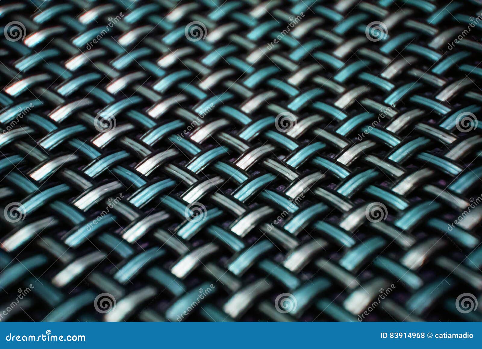 Interlaced Abstract Blue Texture Stock Photo - Image of diagonal ...