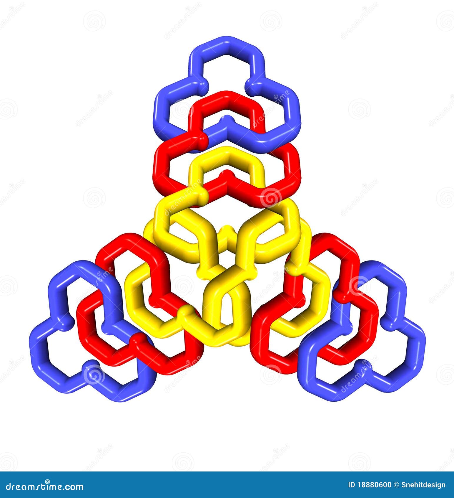 Interlaced design element stock illustration. Illustration of shine ...