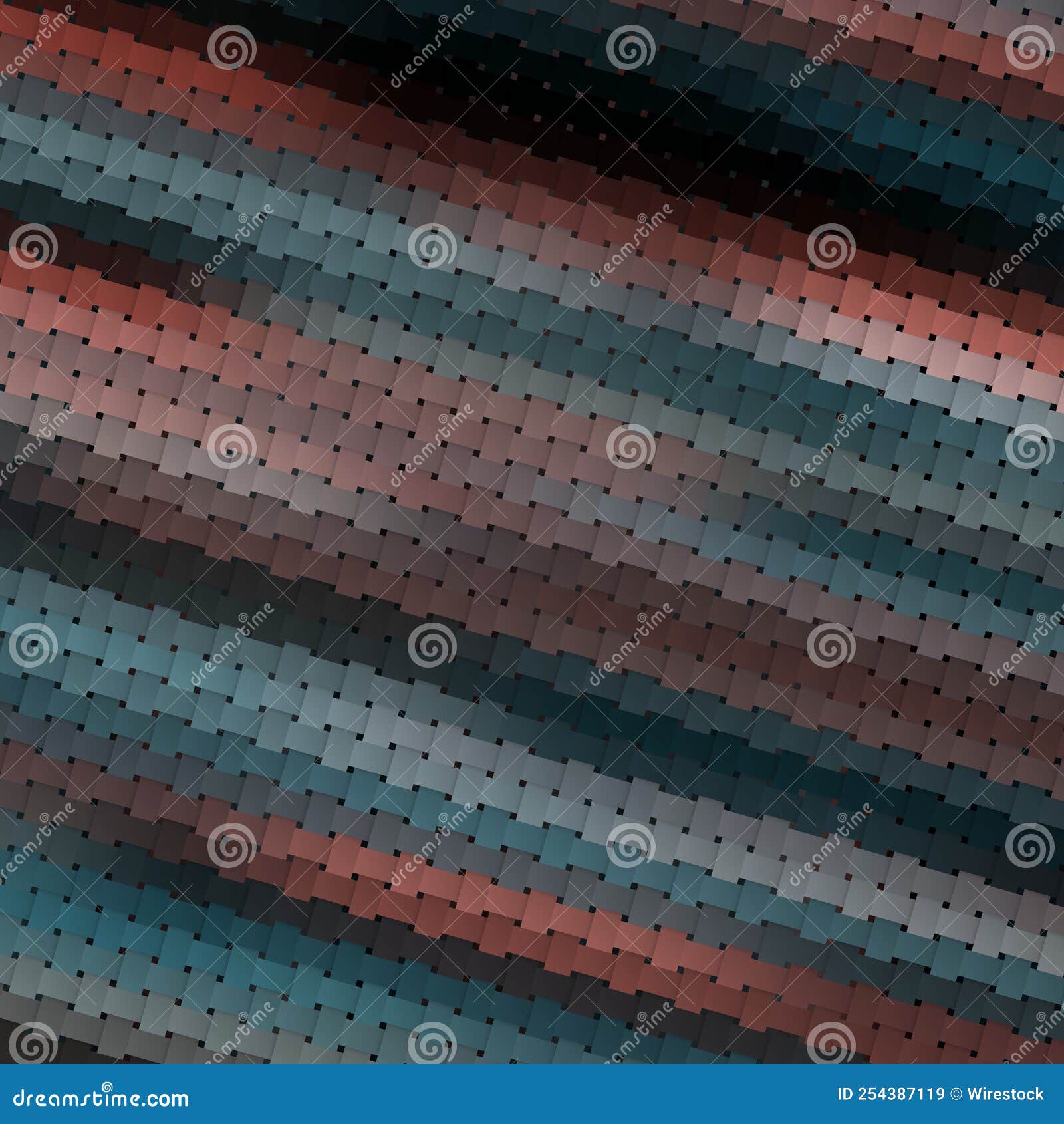 An Interlaced Fiber Checkered Surface Elements Wicker Plastic Weave ...