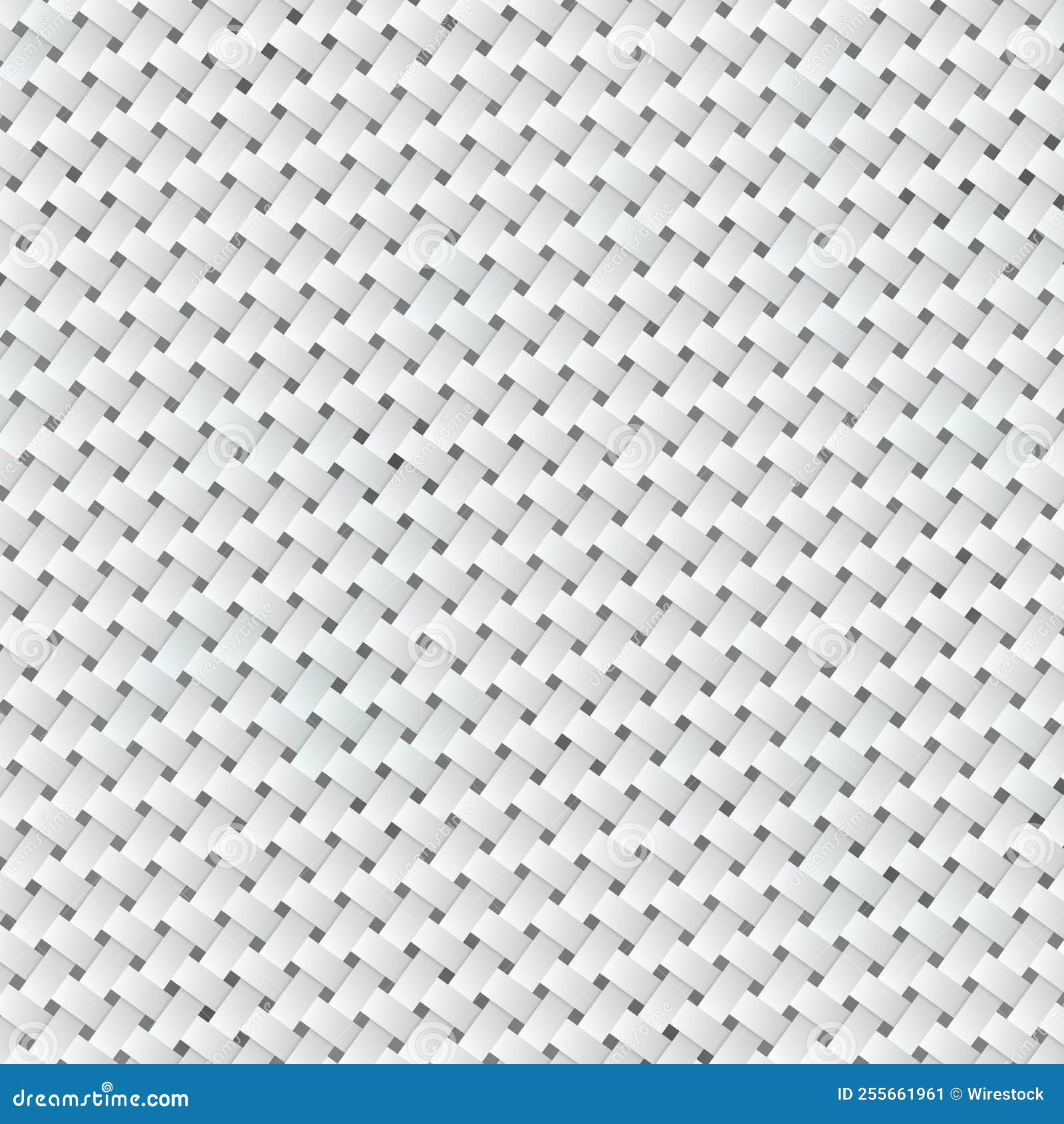 An Interlaced Fiber Checkered Surface Elements Wicker Plastic Weave ...