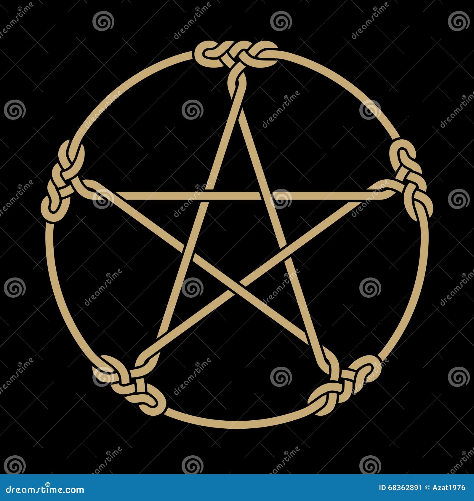 Five Point Star Union Logo Looped Infinity Vector. | CartoonDealer.com ...