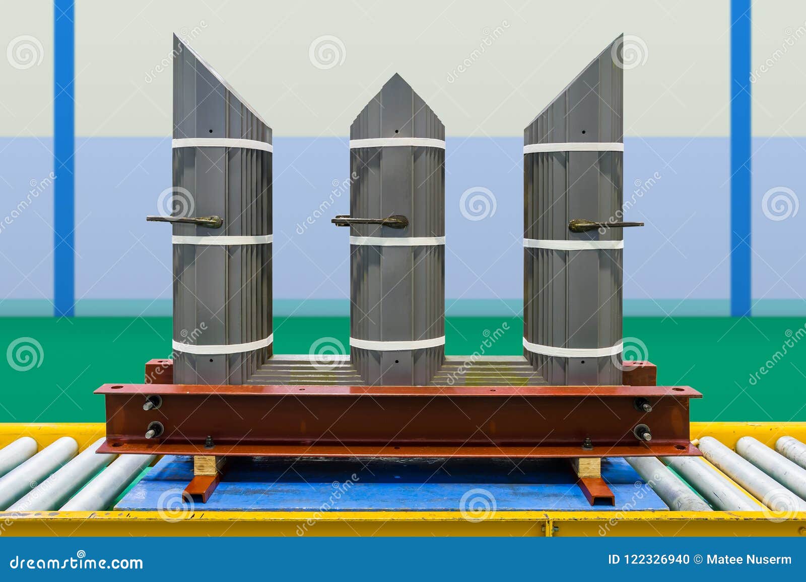 Interleaved Step Lap Core Of Three Phase Transformer Stock Photography ...
