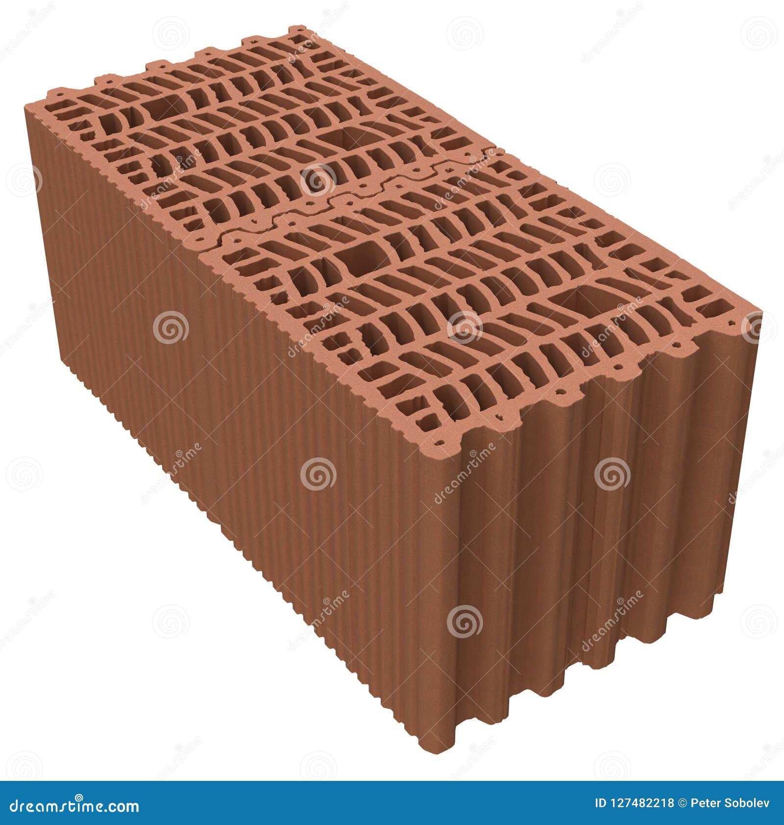 Interlocked thermo bricks stock photo. Image of ventilation - 127482218