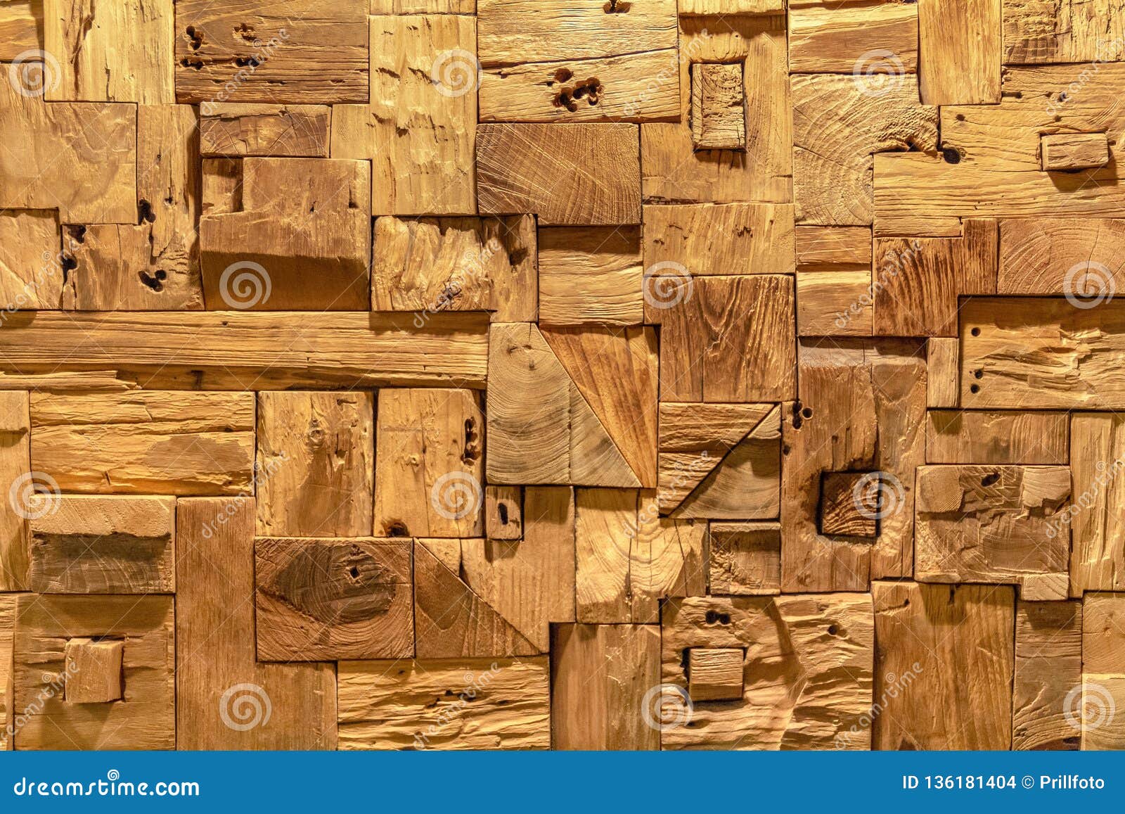 Interlocked Wooden Construction Stock Photo - Image of frame, brown ...