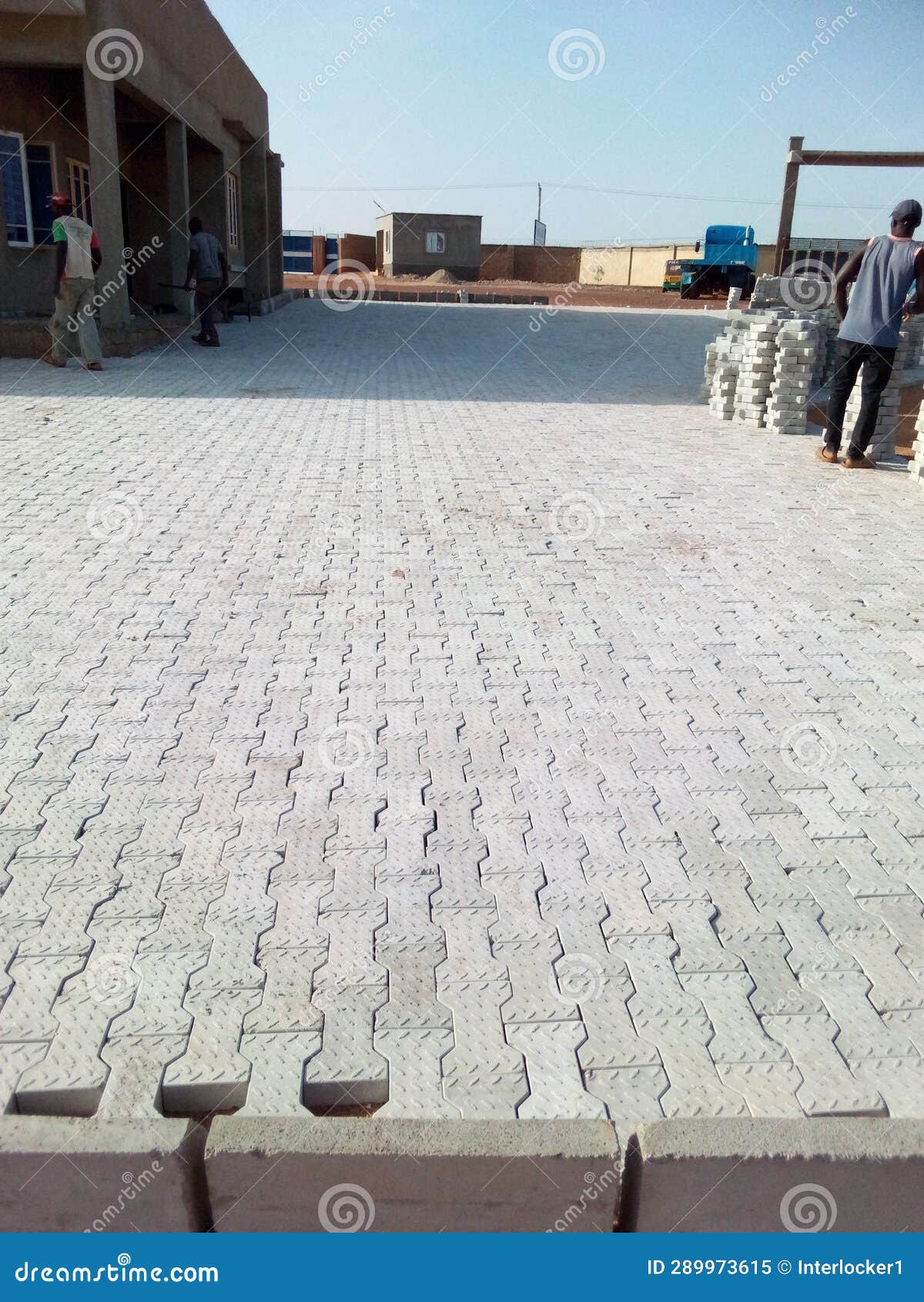 Interlocking is a Beautiful Work that I Love Doing Stock Image - Image ...