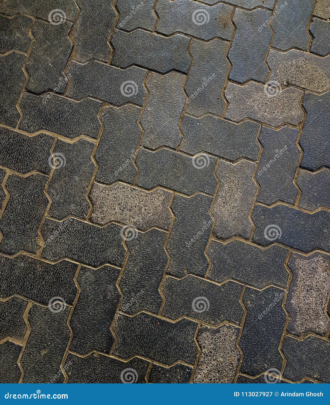 Cement Interlocking Tiles Stock Image | CartoonDealer.com #248661109