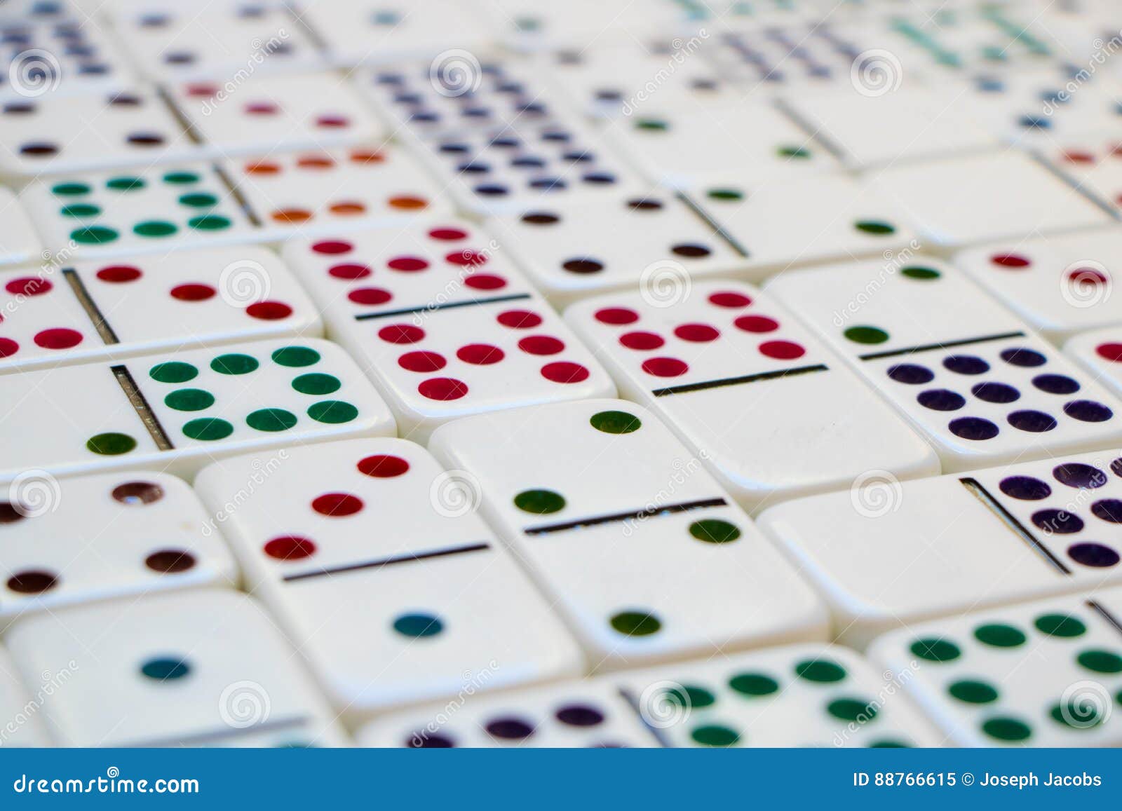 Interlocking Colorful Dominoes Stock Image - Image of domino, color ...
