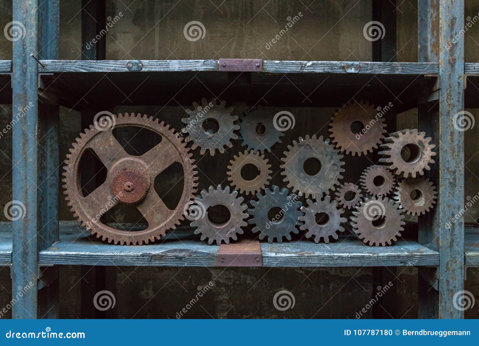 Interlocking gear wheels stock photo. Image of gear - 107787180