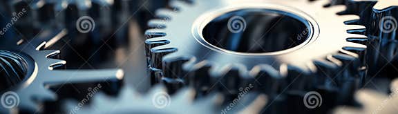 Interlocking Gears, a Visual Representation of Teamwork, Engineering ...