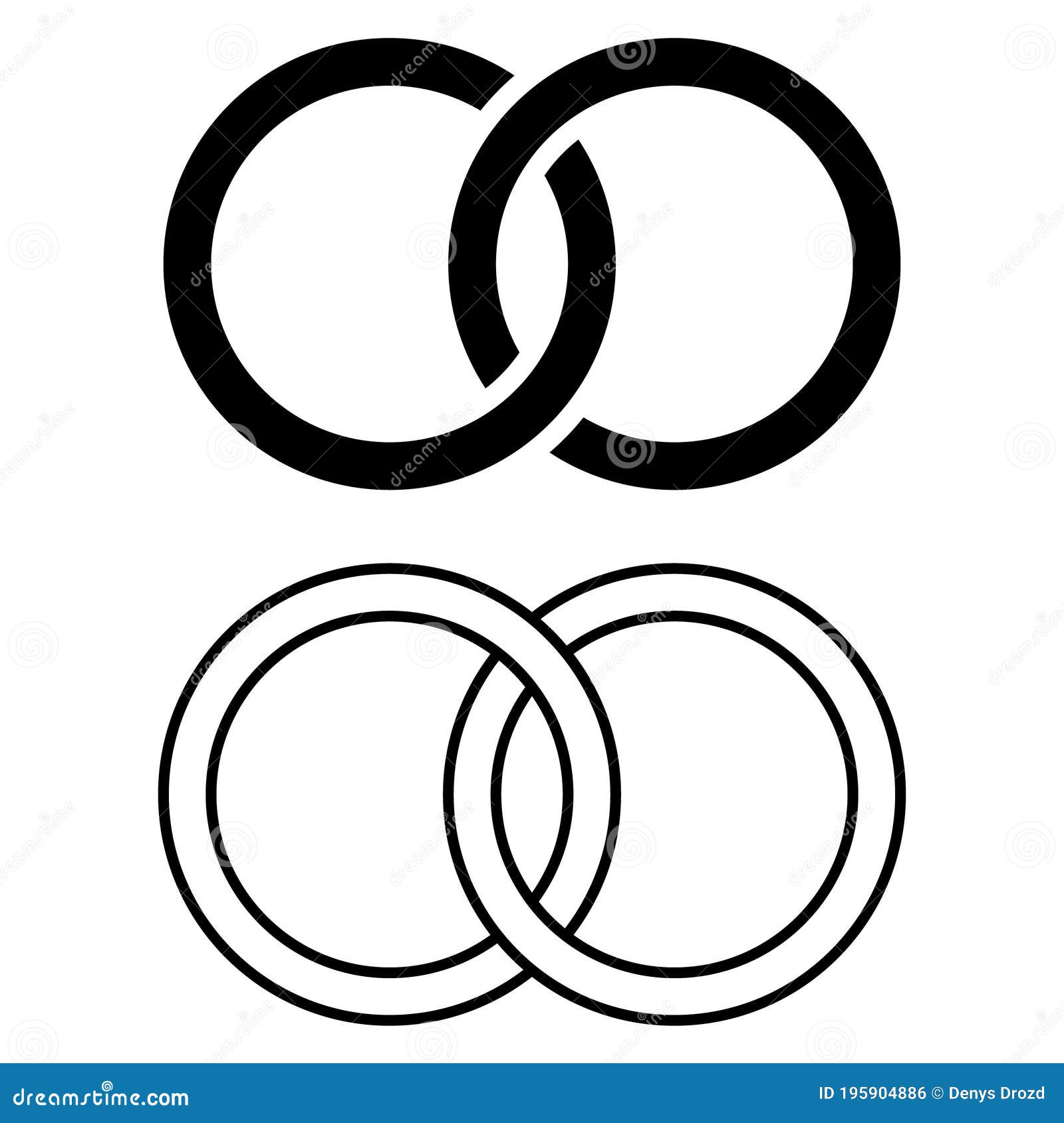 Interlocking Icon Vector Set. Combine Illustration Sign Collection ...