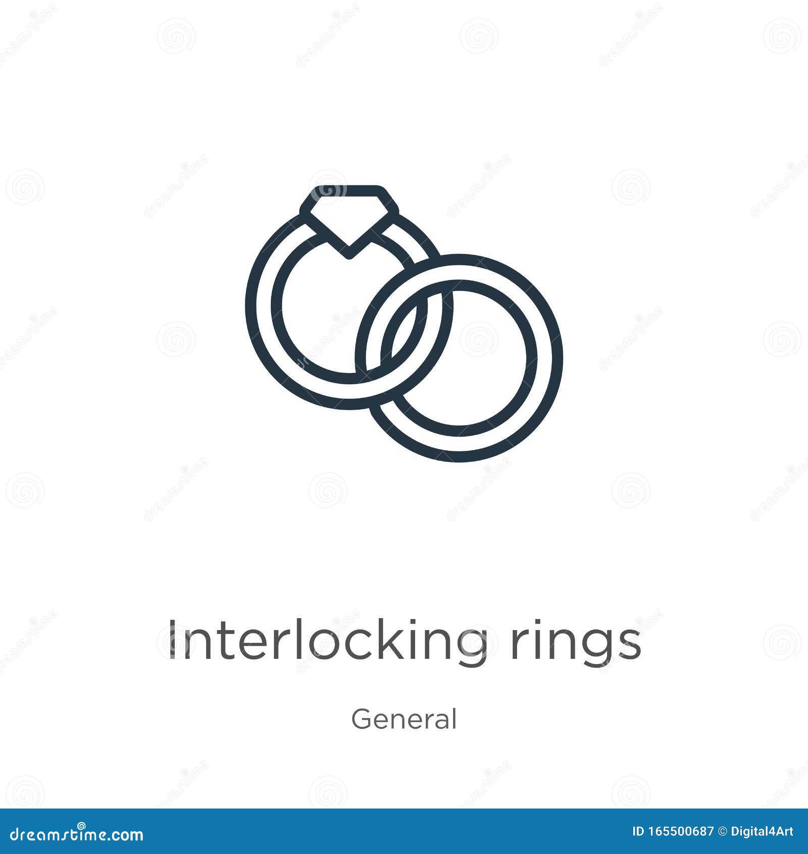 Interlocking Rings Stock Photo | CartoonDealer.com #5166594