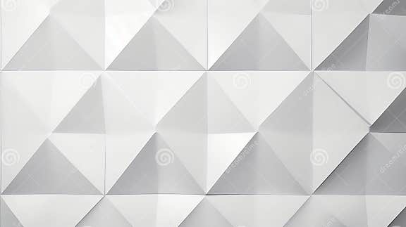 Interlocking White Gray Geometric Background Stock Illustration ...