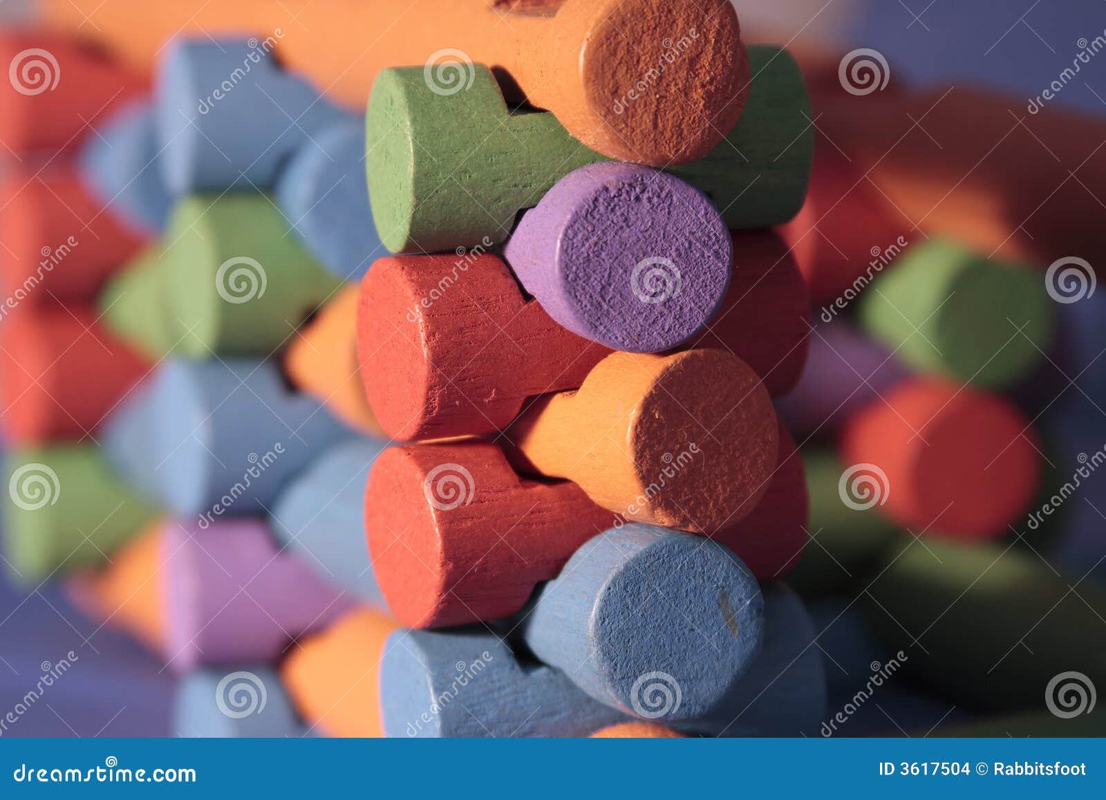 Interlocking wooden toy stock photo. Image of recreational - 3617504