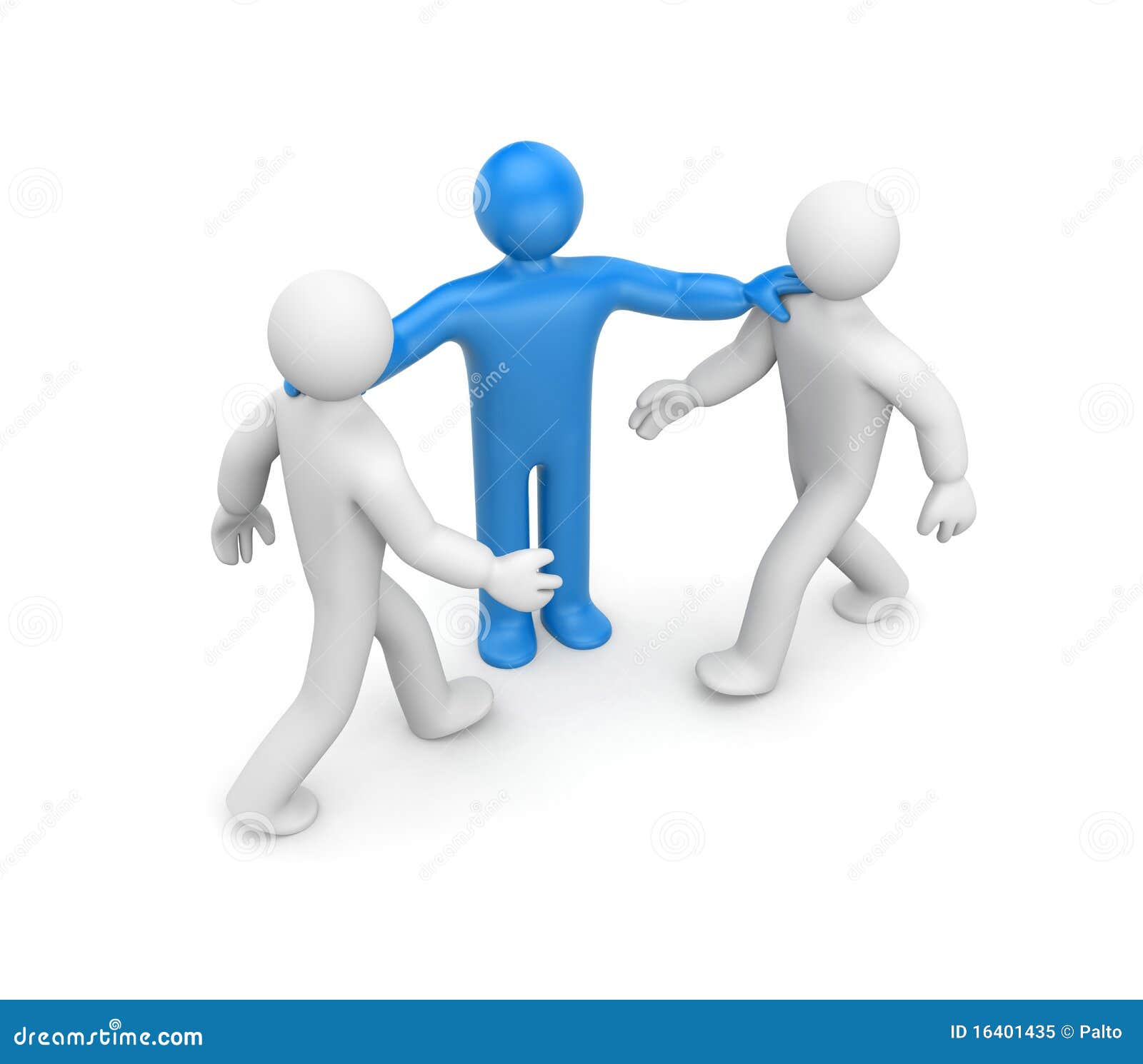 Intermediary In The Conflict Decision Royalty Free Stock Photo - Image ...