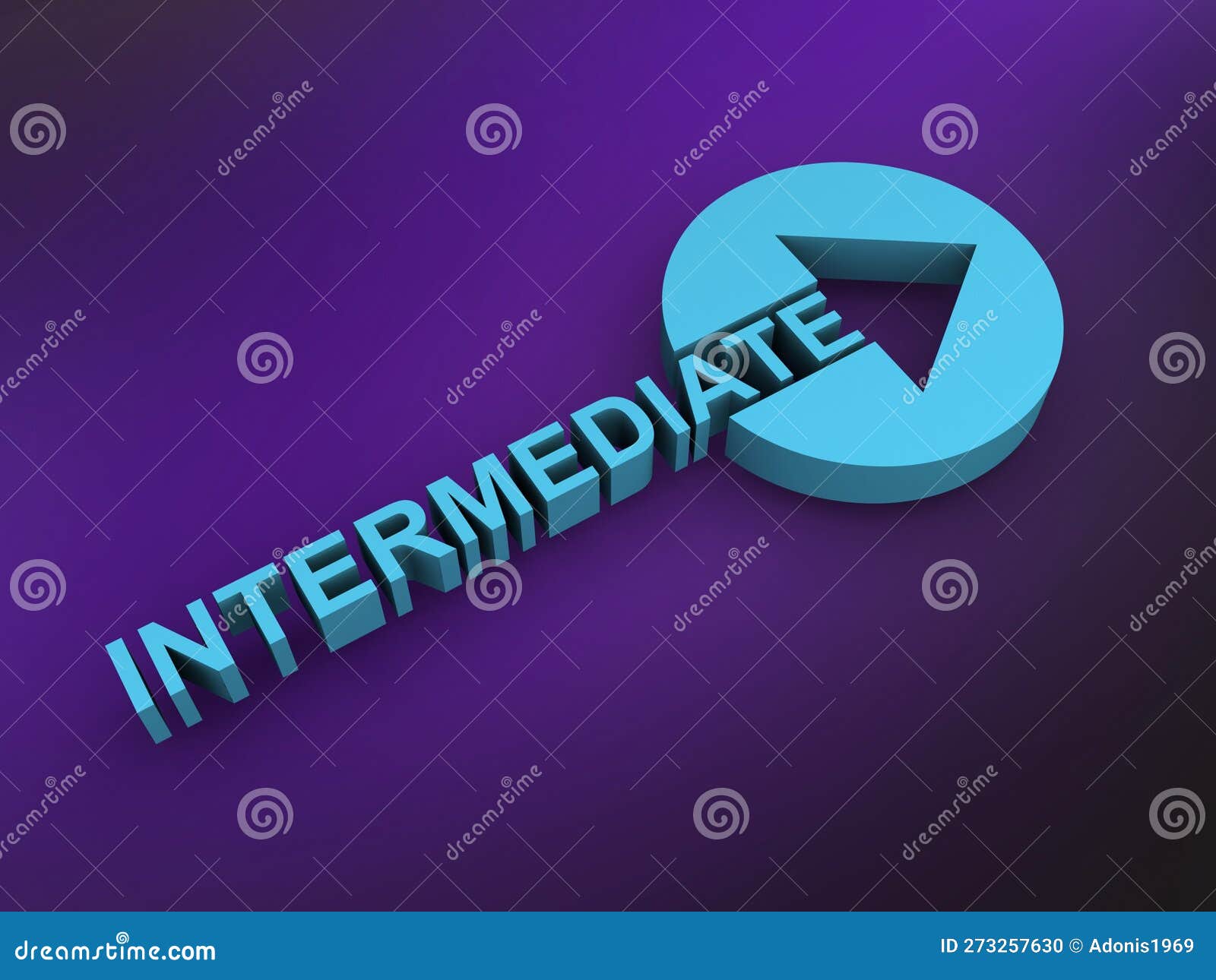 Intermediate Word On Purple Stock Photography | CartoonDealer.com ...