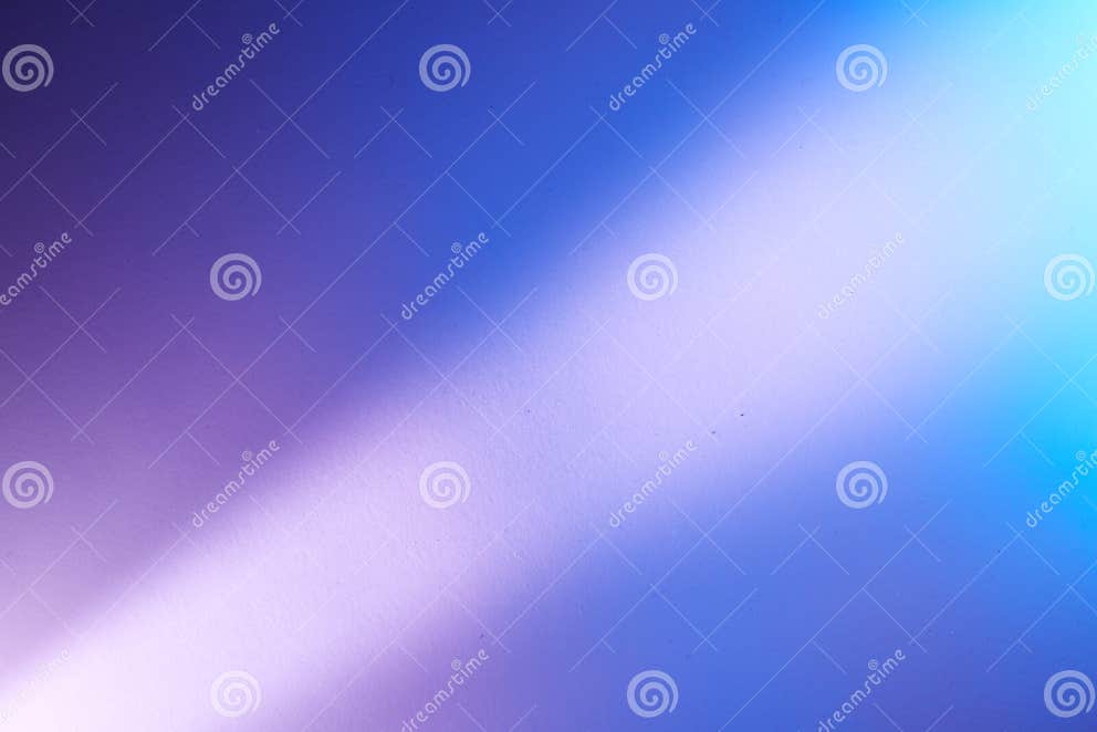 Intermittent Light Violet Ray of Light on a Violet Blue and Light Blue ...