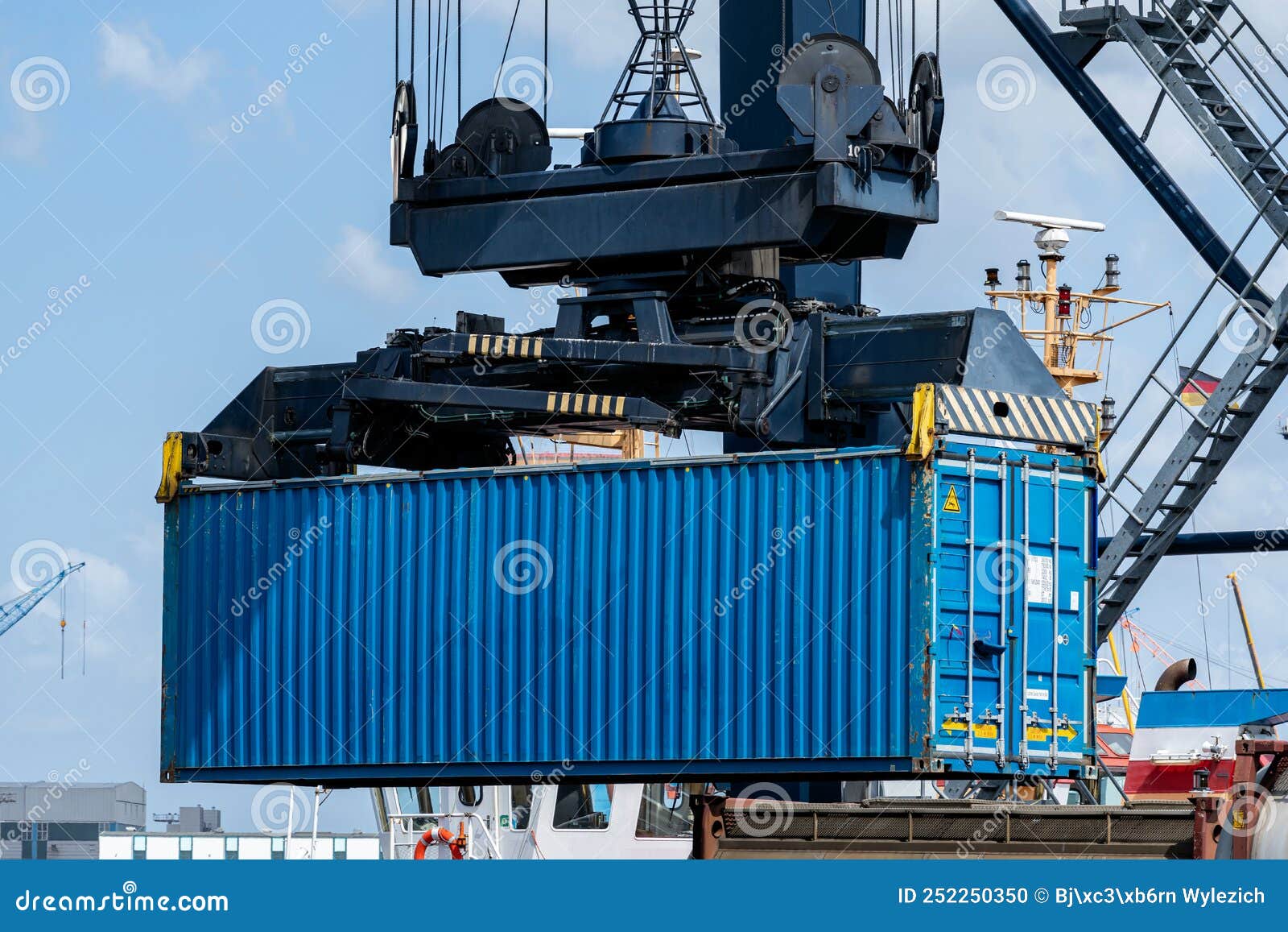 Intermodal Container Stock Photo | CartoonDealer.com #252250350