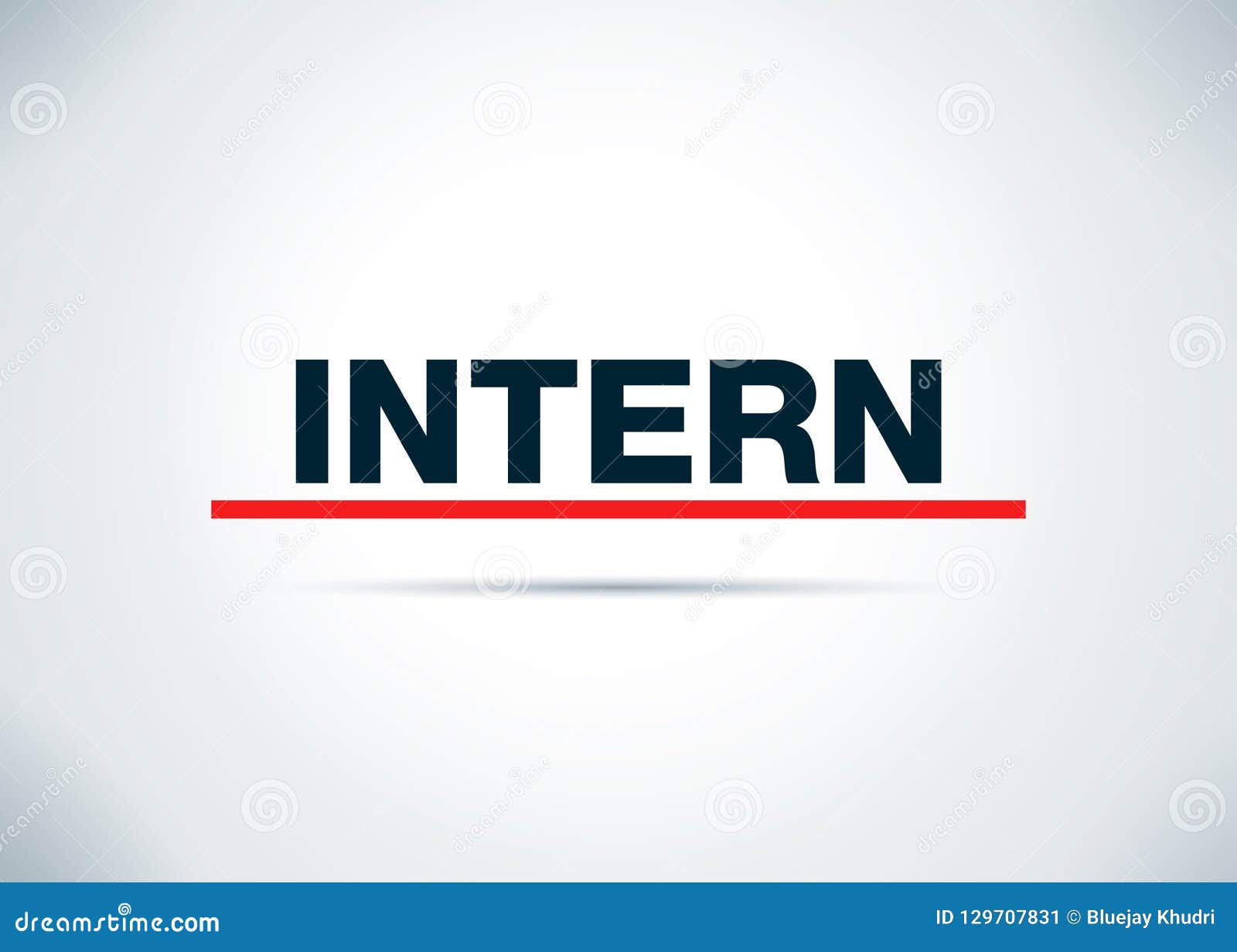 Intern Abstract Flat Background Design Illustration Stock Illustration ...
