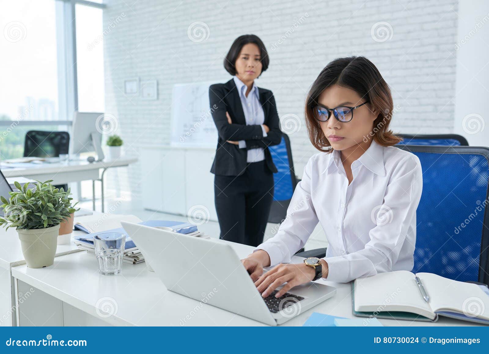 Intern stock photo. Image of lady, executive, employee - 80730024