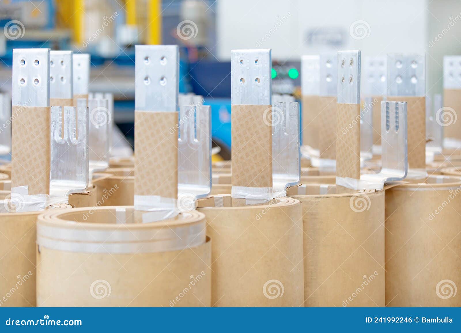 Internal Active Parts Core And Coils Of Transformer Stock Photography ...