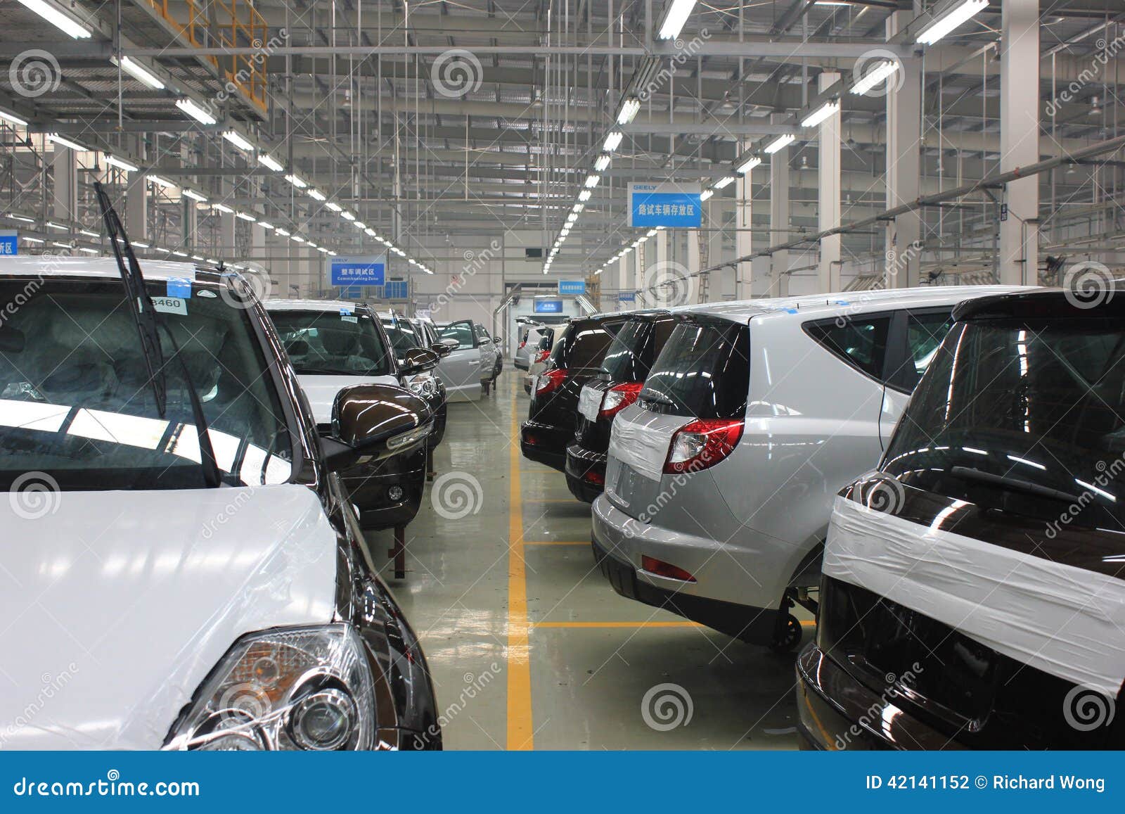 Internal of the Assembly Plant Editorial Photography - Image of ...