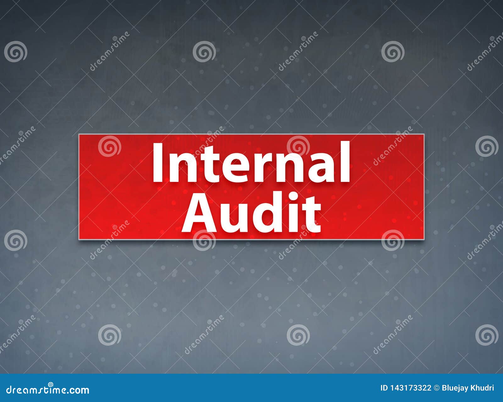 Internal Audit Red Banner Abstract Background Stock Illustration ...