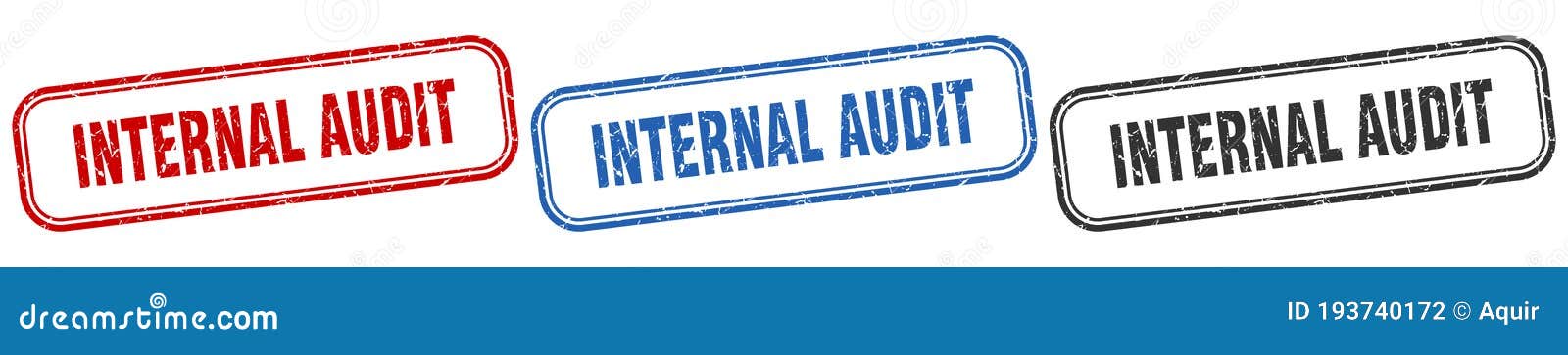 Internal Audit Square Isolated Sign Set. Internal Audit Stamp Stock ...