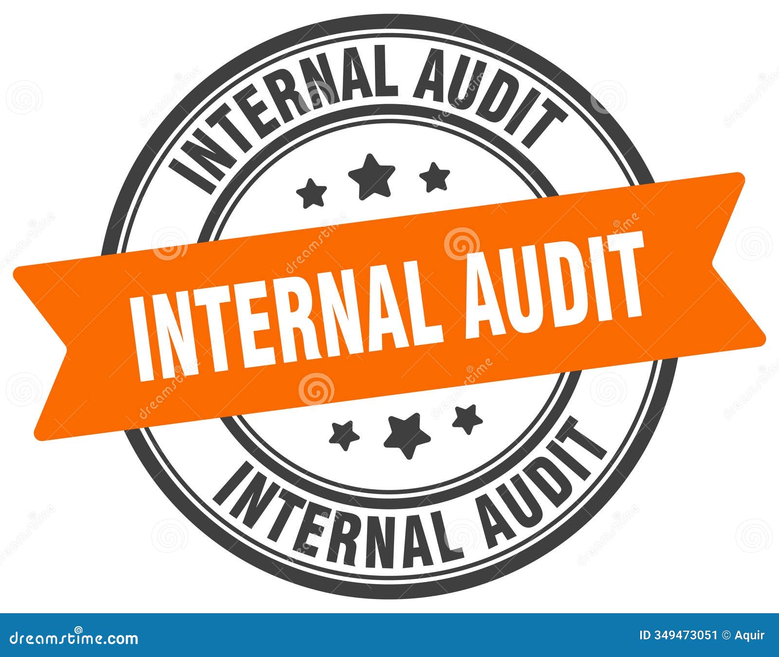 Internal Audit Stamp. Internal Audit Label on Transparent Background ...