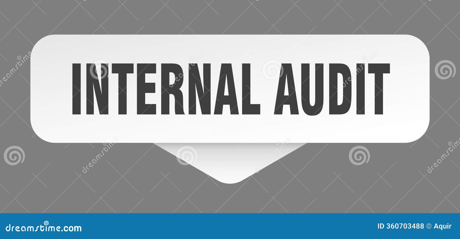 Internal Audit Banner. Internal Audit Speech Bubble. Vector ...
