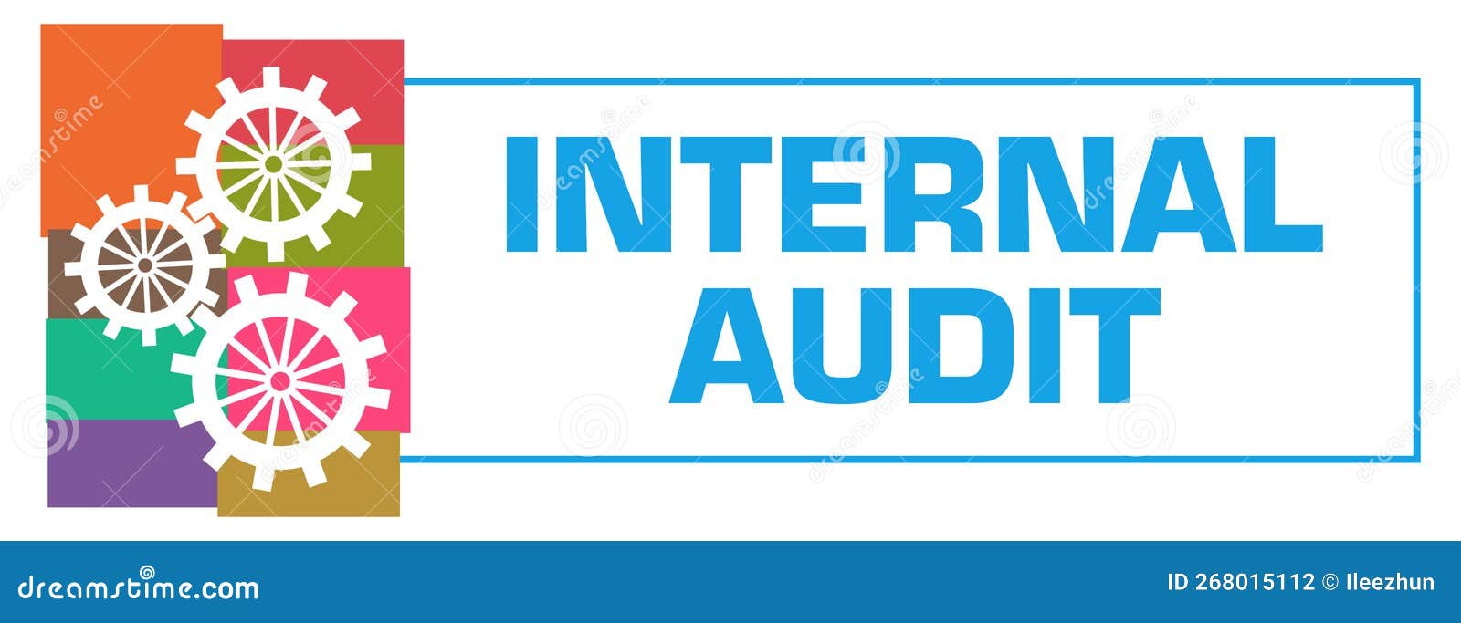 Internal Audit Colorful Grid Left Box Horizontal Stock Illustration ... Internal Audit Colorful Grid Left Box Horizontal Stock Illustration ...