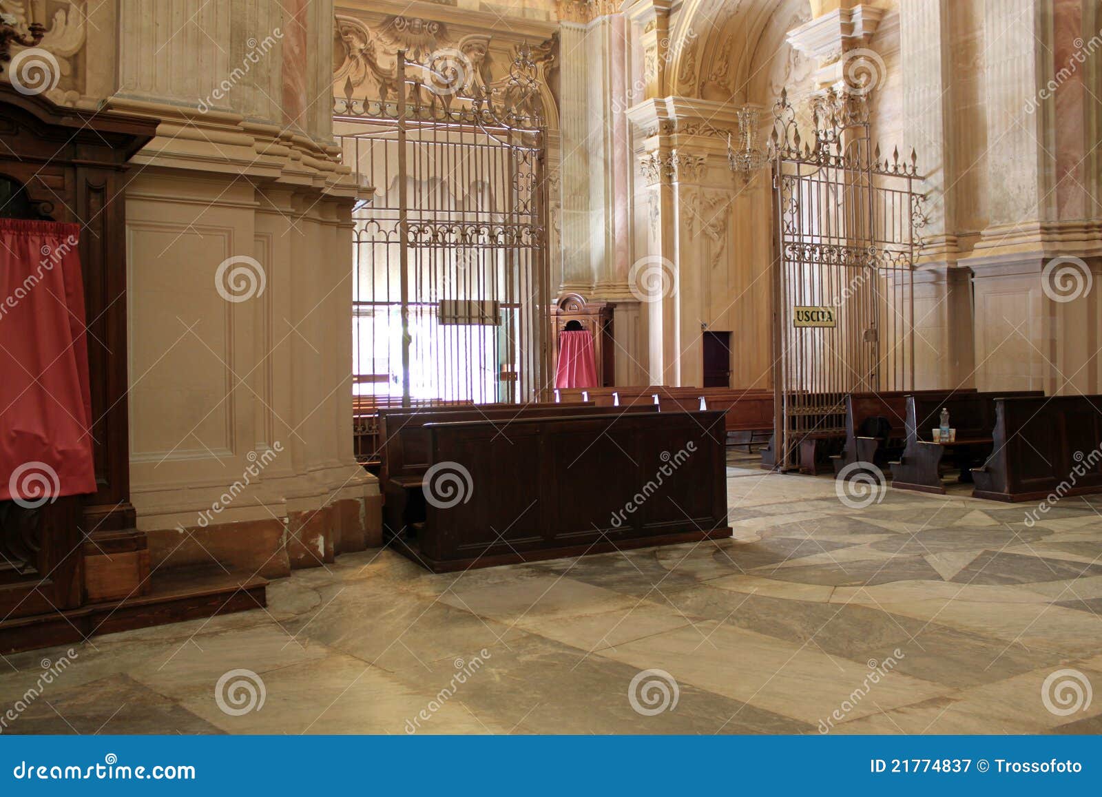 Internal church stock image. Image of columns, lawn, light - 21774837