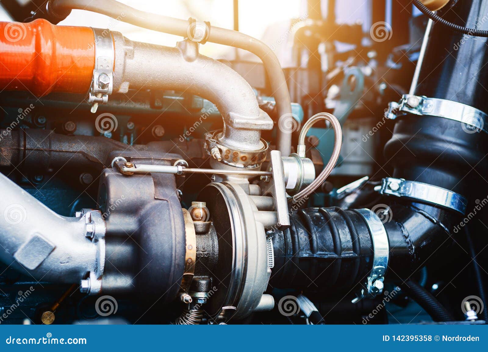 Internal Combustion Engine Automotive Stock Photo - Image of gear ...