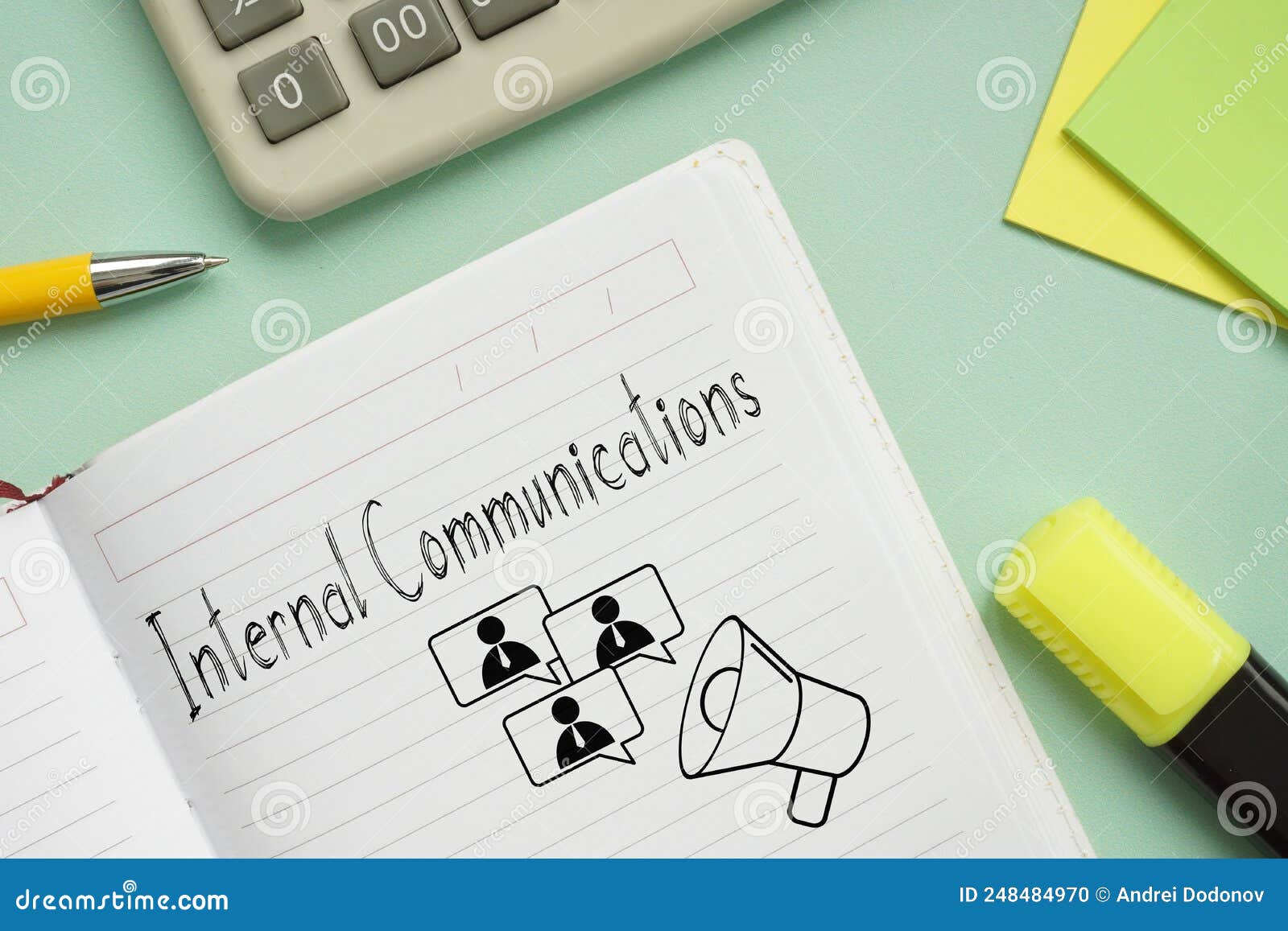 Internal Communications Cubes And Arrows. Collaboration And Workflow ...