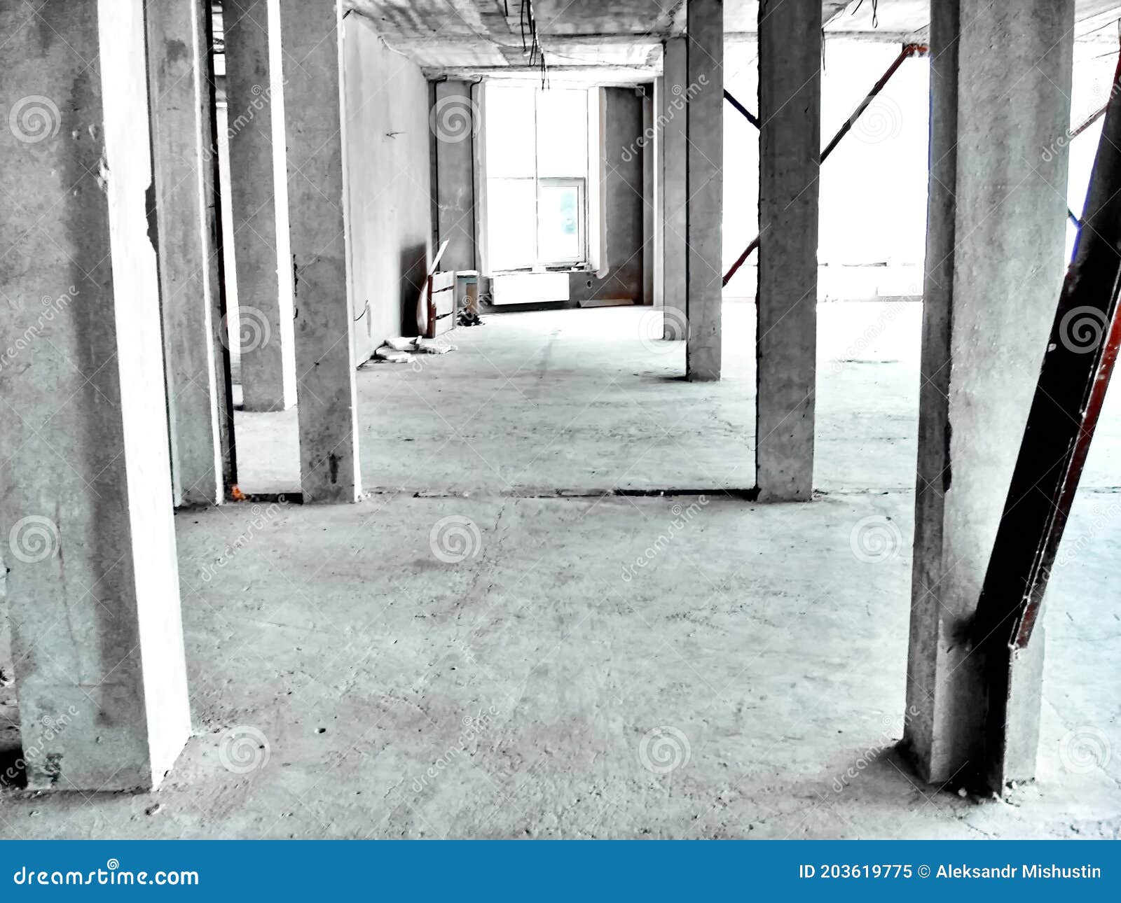 Internal Construction Structures Stock Image - Image of doors ...