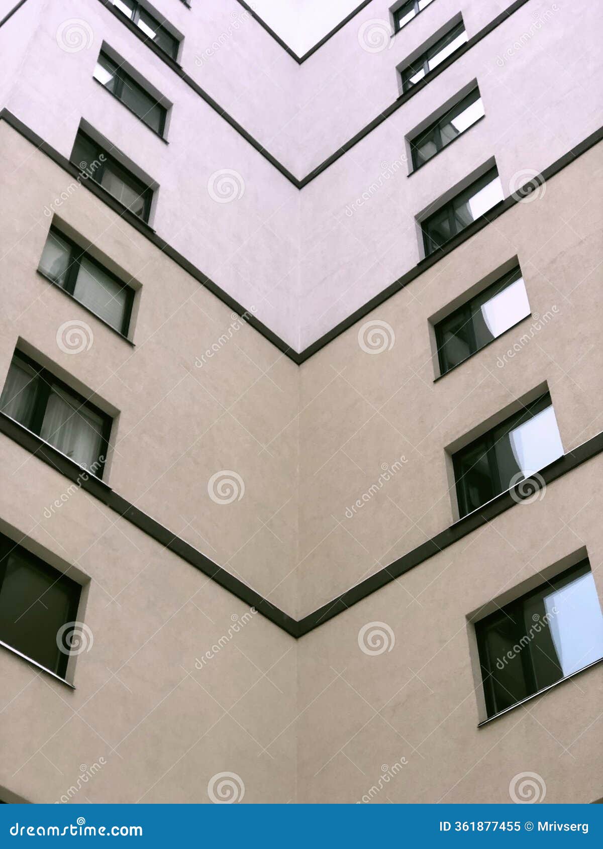 Internal Corner Facade Of An Ancient Villa With A Wrought-iron Balcony ...