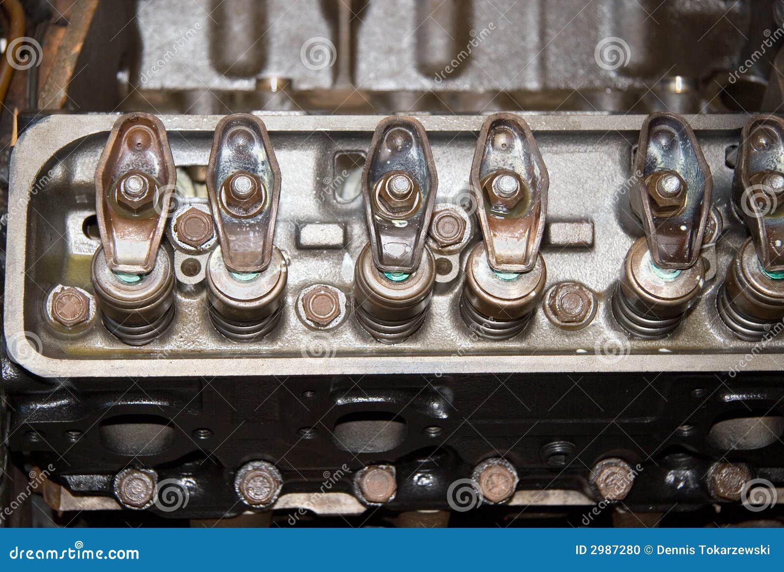 Internal Engine Components stock photo. Image of valve - 2987280