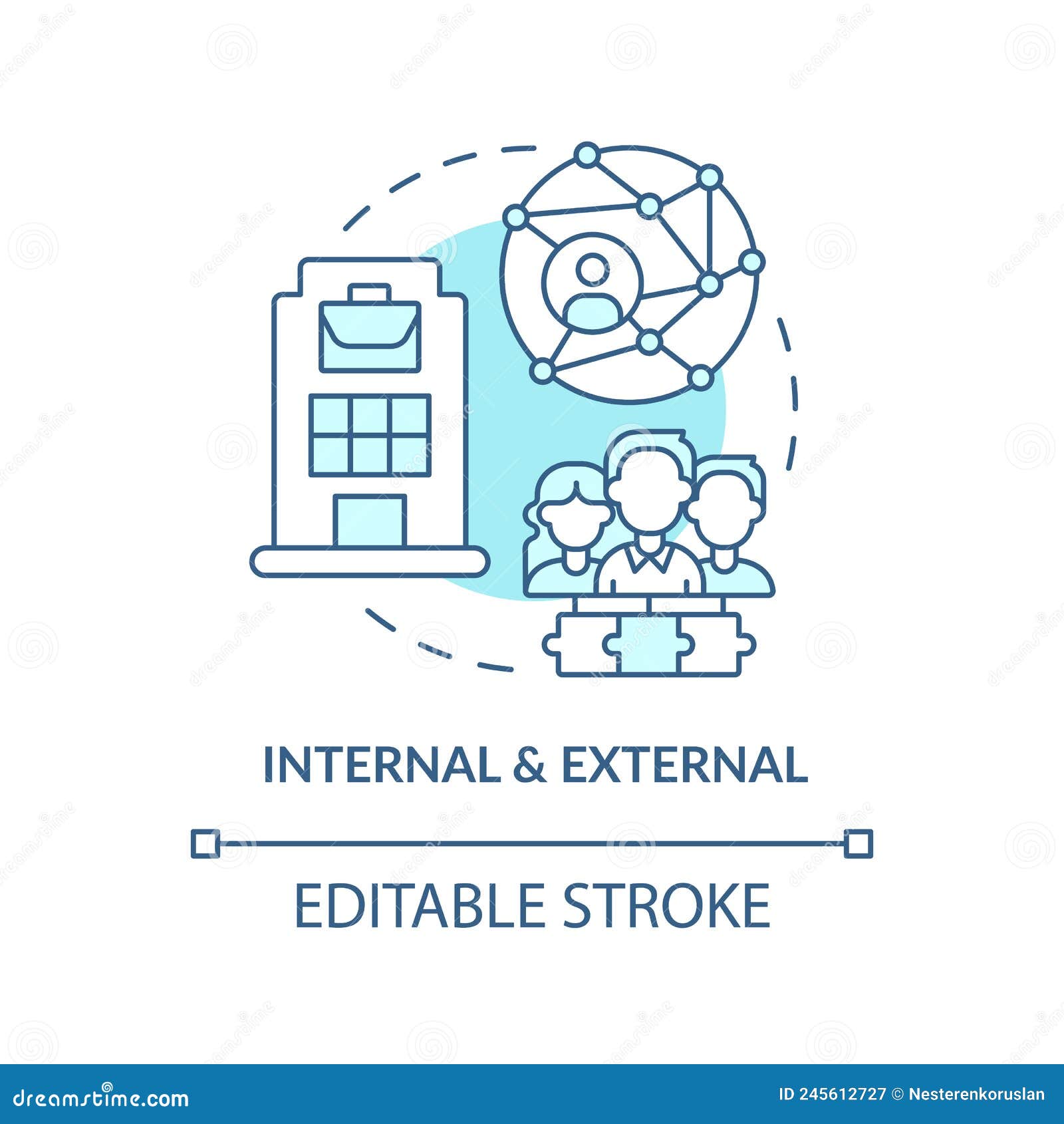 External Communication Networking Icon Stock Illustrations – 51 ...