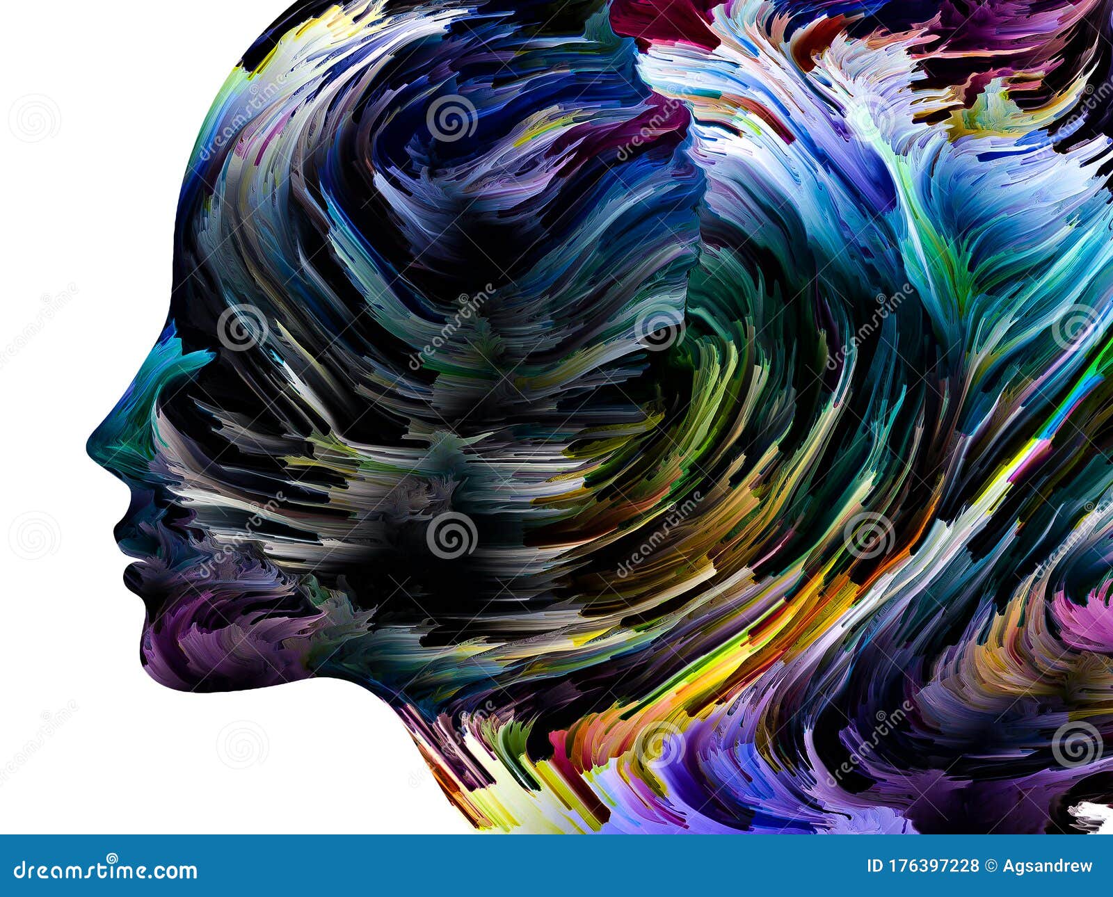 Internal Forces stock illustration. Illustration of psyche - 176397228