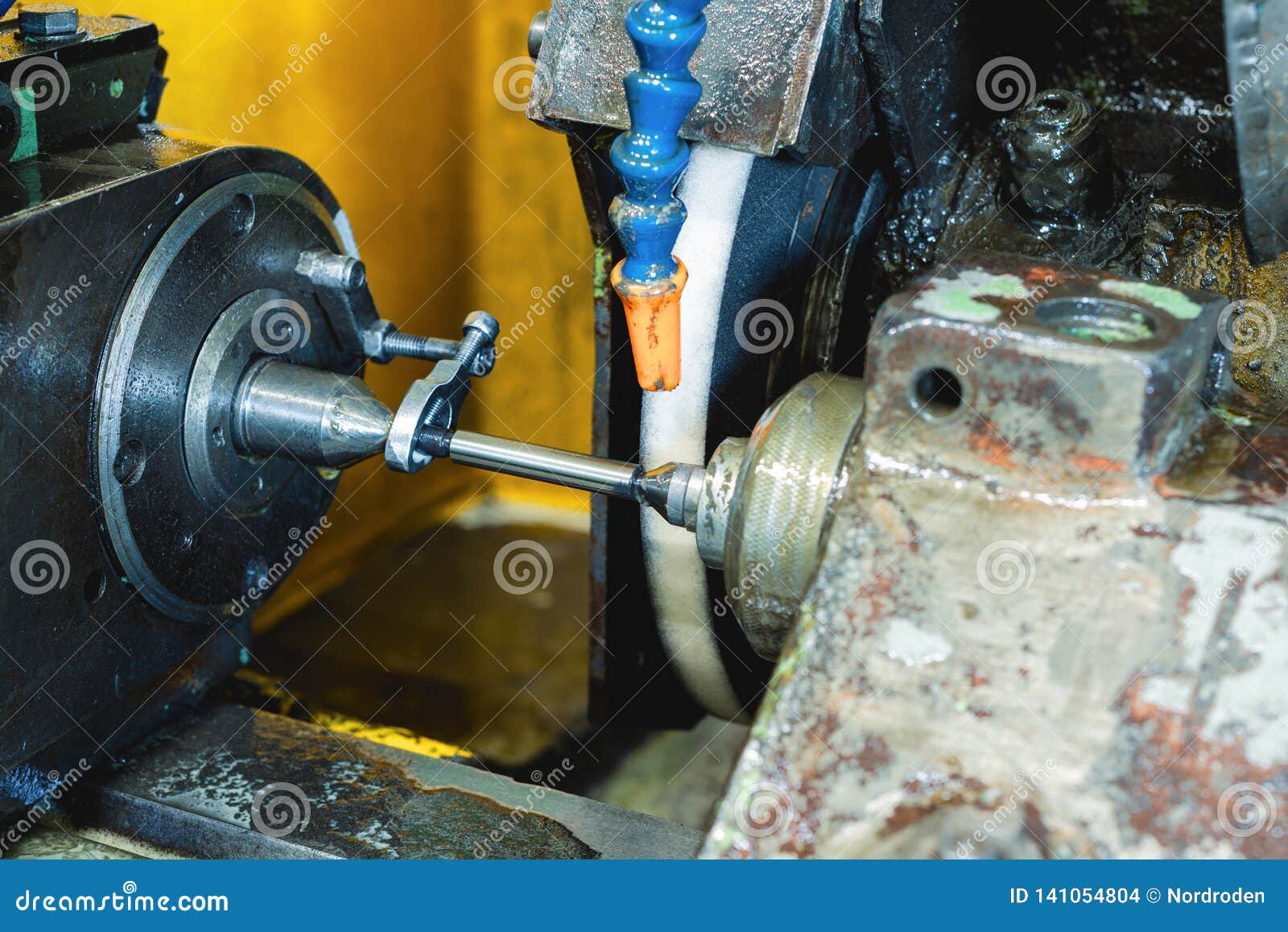 Internal Grinding Machine. Shop for Metal Machining Stock Photo - Image ...