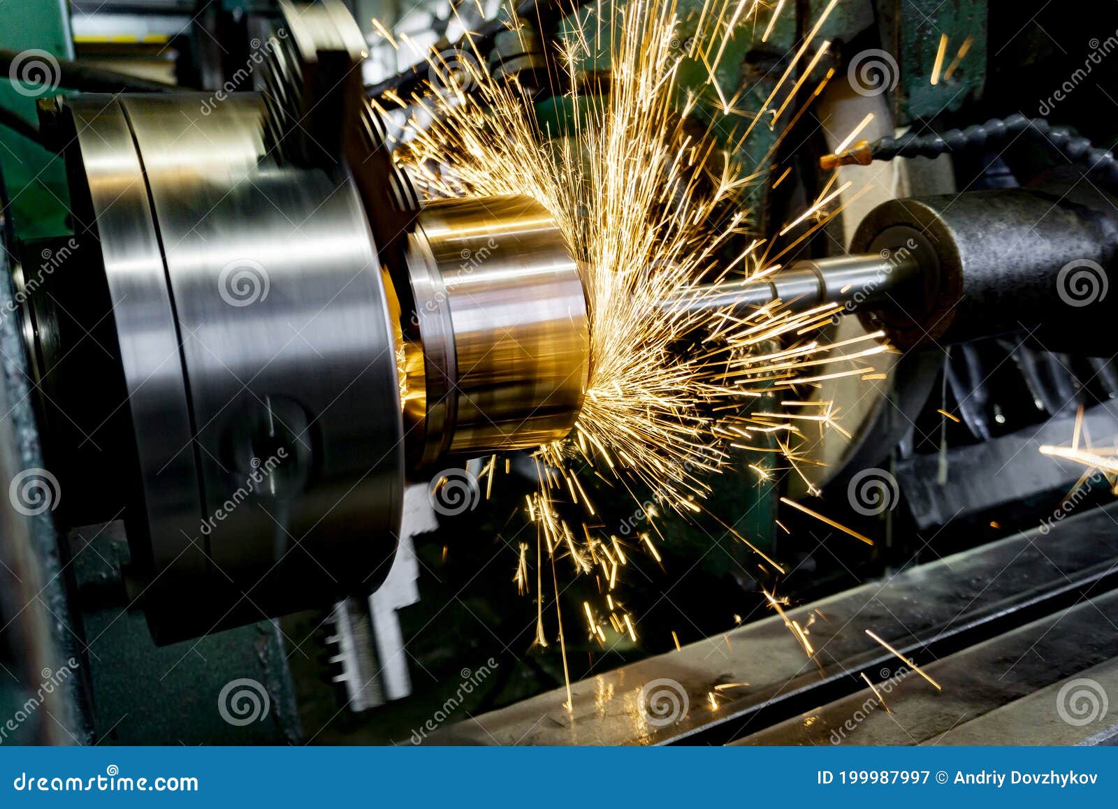 Internal Grinding of a Part on a Cylindrical Grinding Machine Stock ...