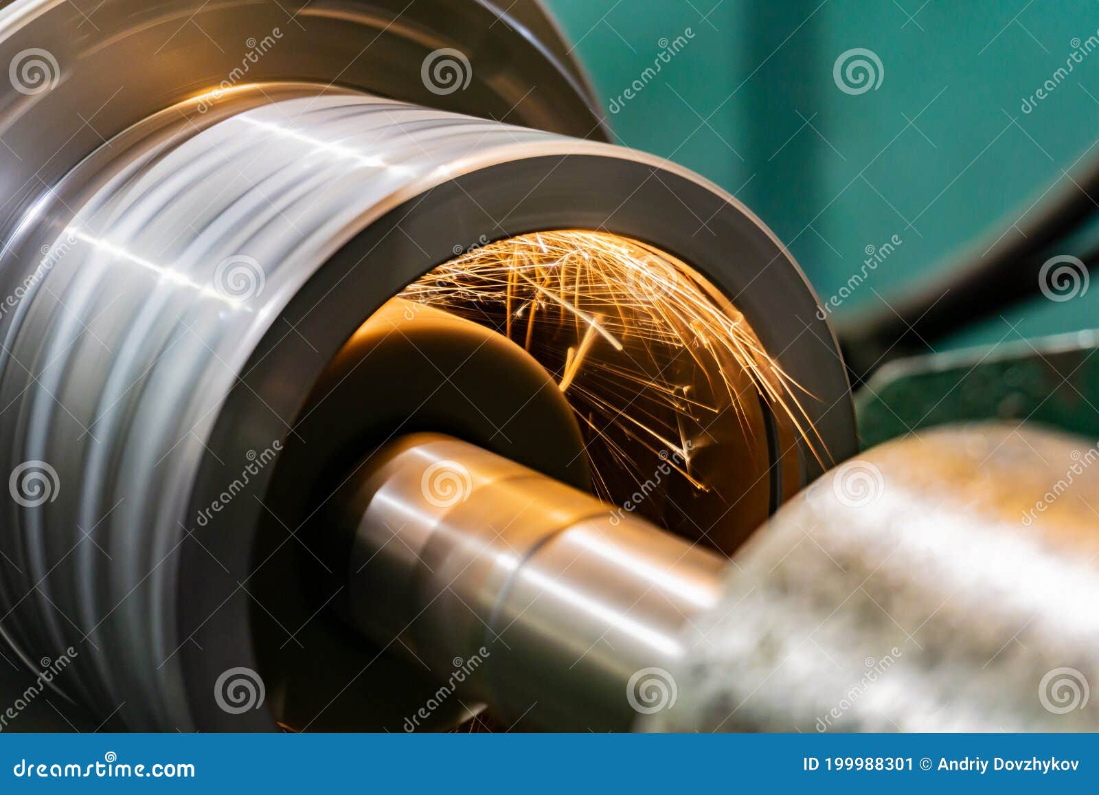 Internal Grinding of a Part on a Cylindrical Grinding Machine Stock ...