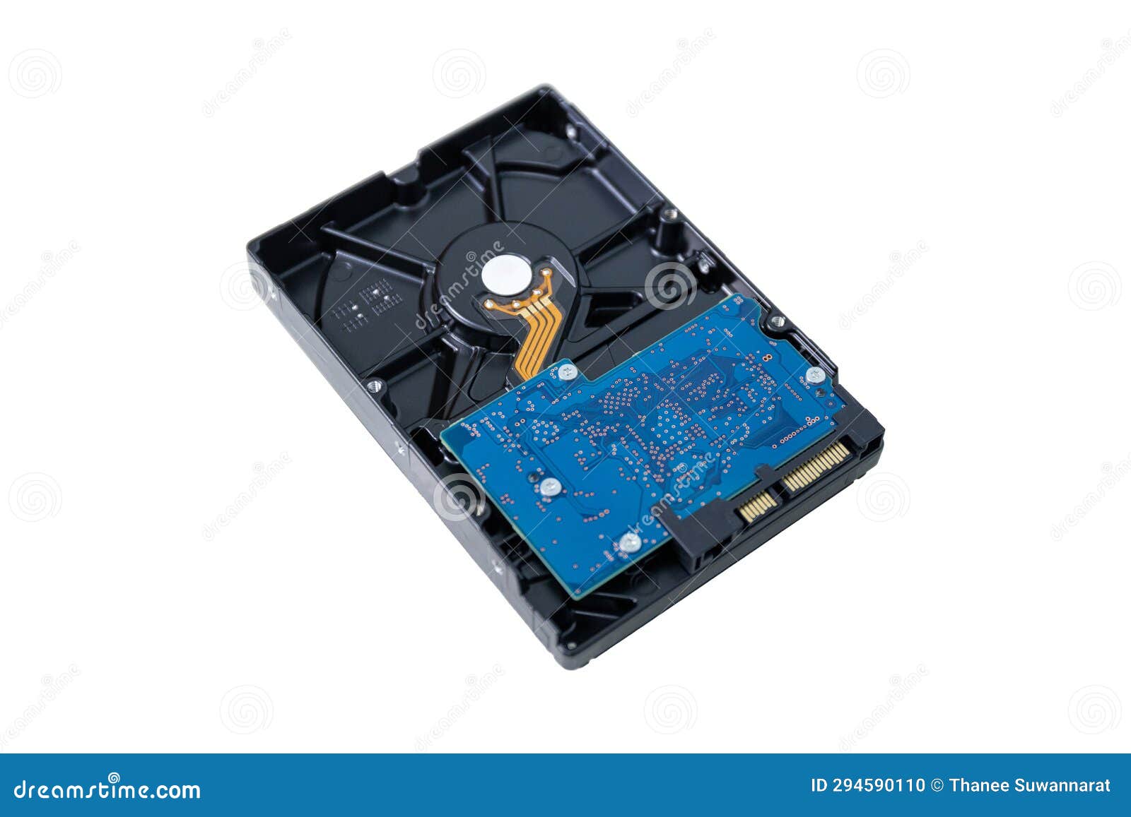 Internal Hard Disk Drive for Desktop Computer Pc, Isolate on White ...