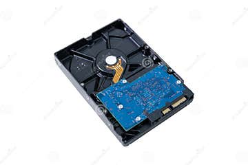 Internal Hard Disk Drive for Desktop Computer Pc, Isolate on White ...