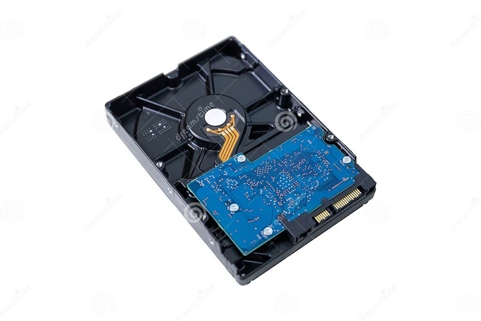 Internal Hard Disk Drive for Desktop Computer Pc, Isolate on White ...